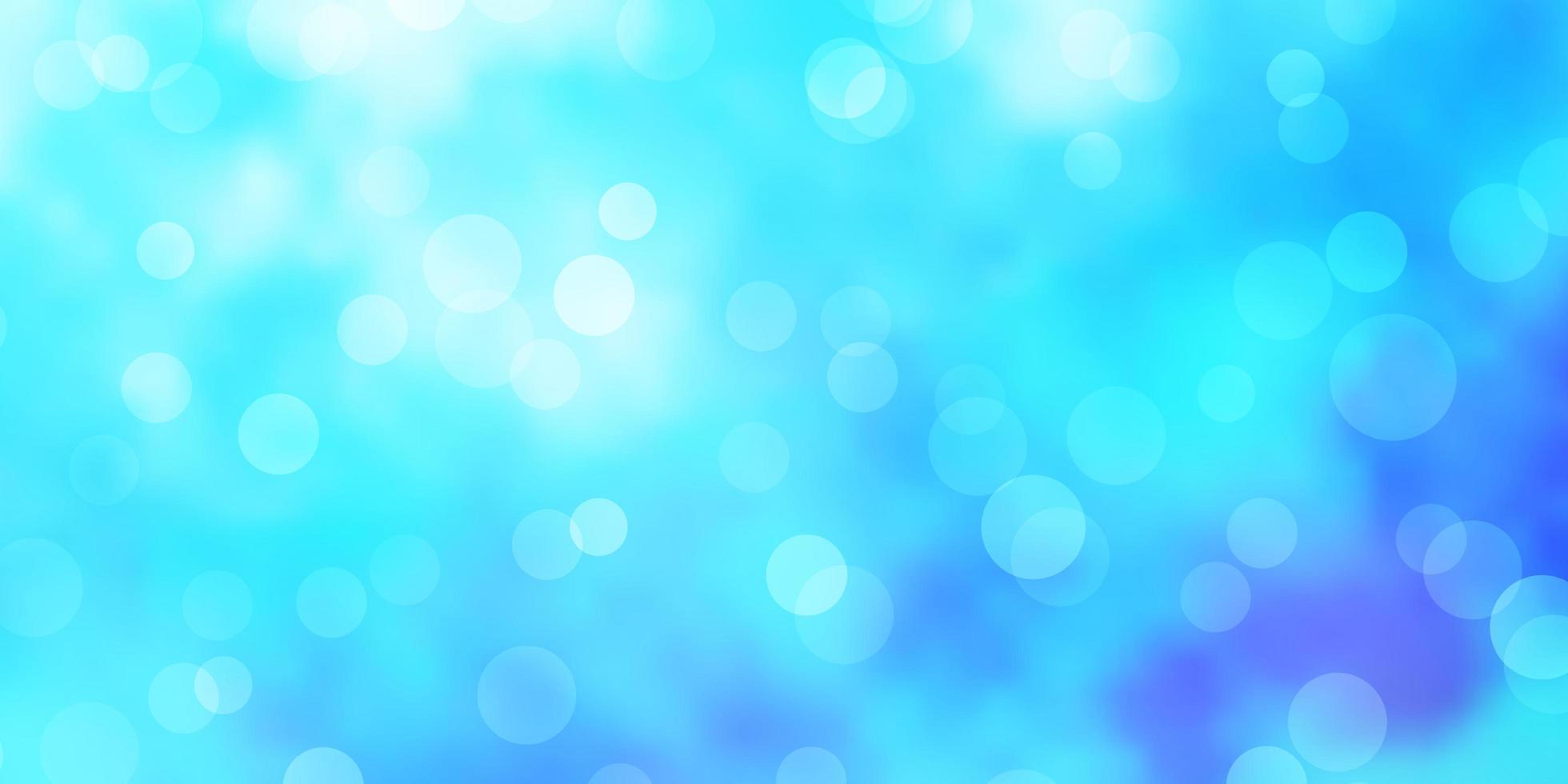 Light Blue Vector Texture With Disks Colorful Illustration With Gradient Dots In Nature Style