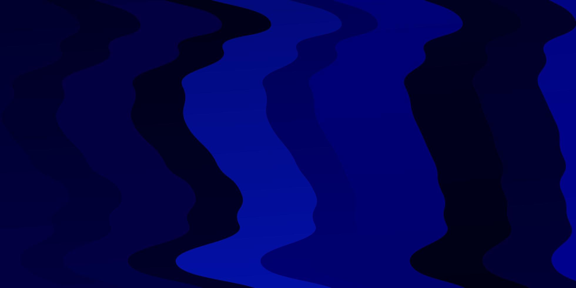 Dark Blue Vector Template With Wry Lines Colorful Abstract Illustration With Gradient Curves