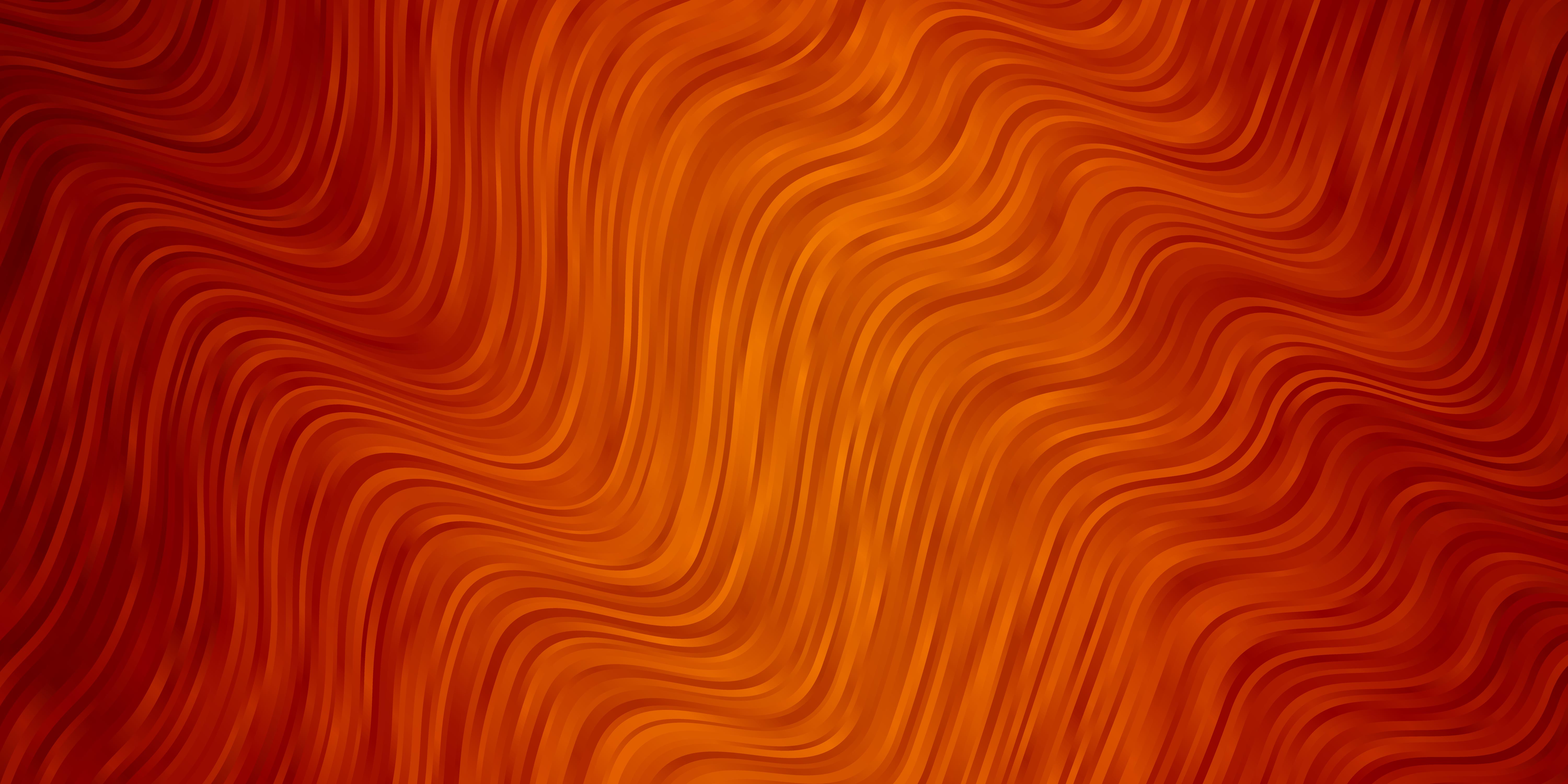 Light Orange Vector Template With Curved Lines Bright Illustration With Gradient Circular Arcs