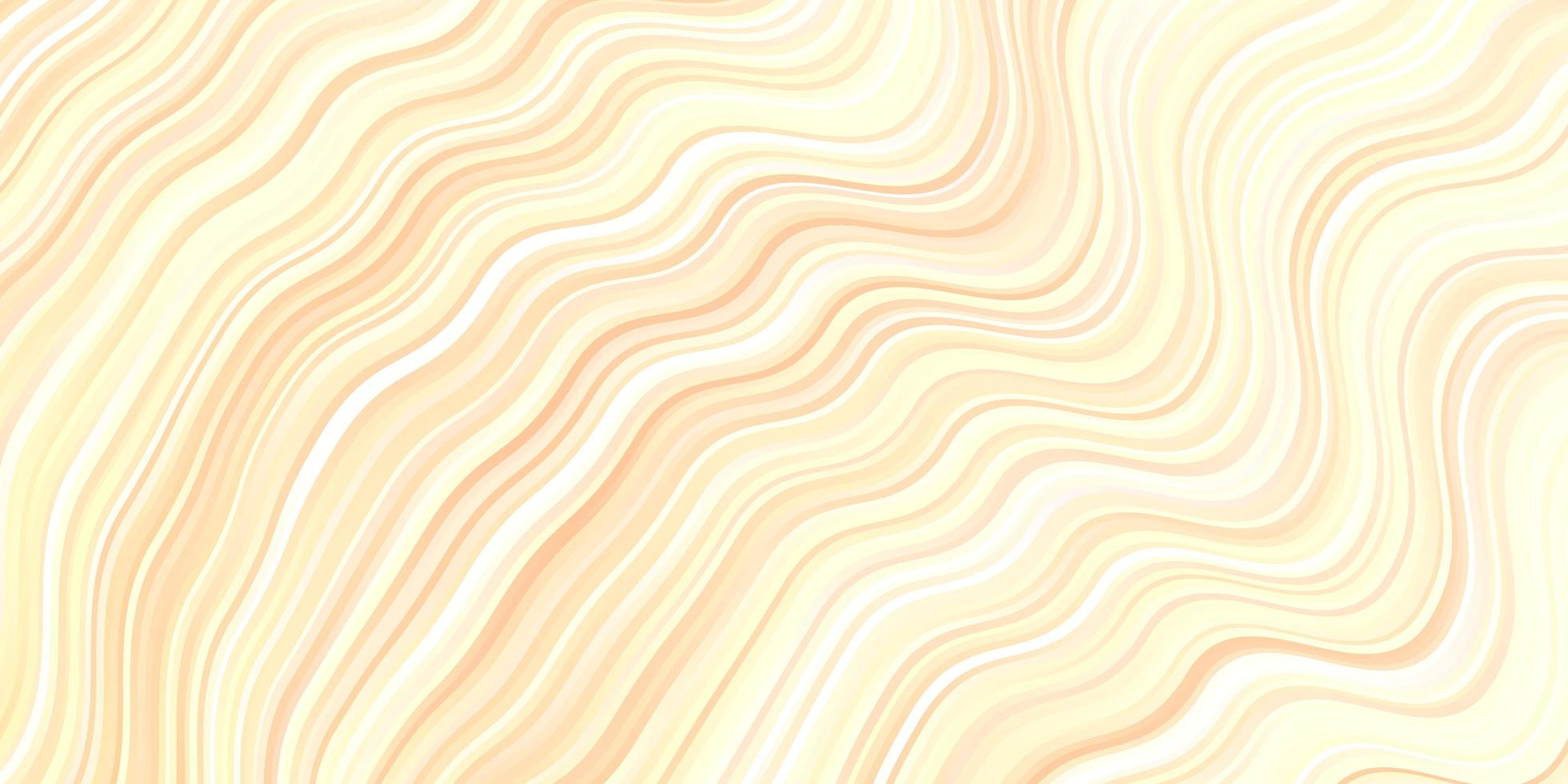 Light Orange Vector Template With Wry Lines Abstract Gradient