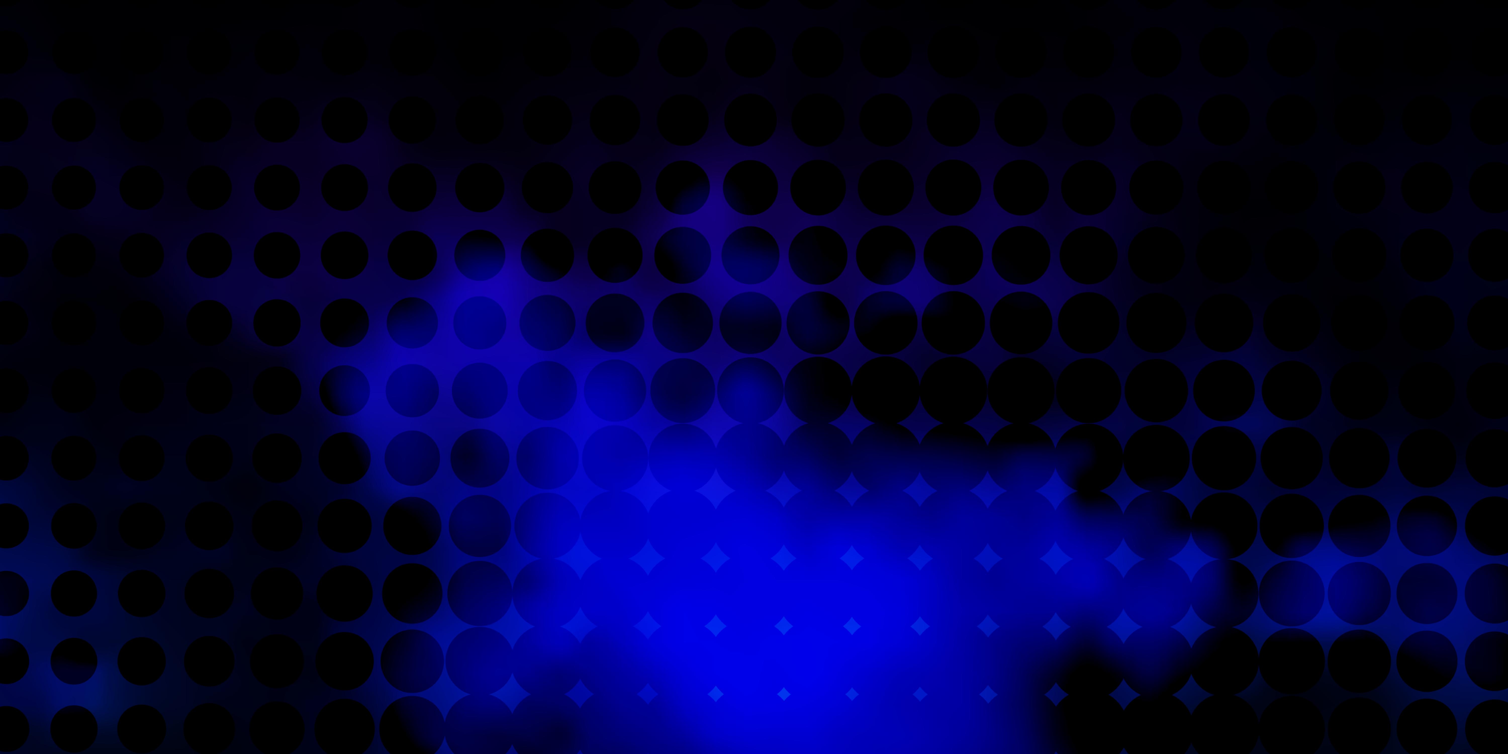 Dark Multicolor Vector Template With Circles Abstract Colorful Disks On Simple Gradient