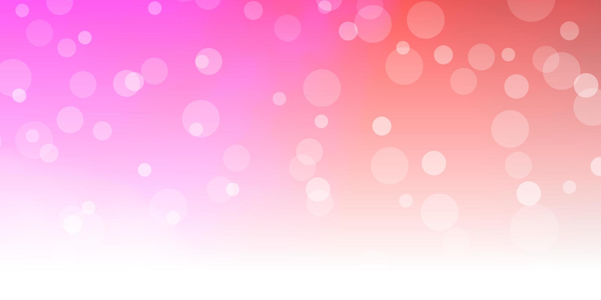 Fondo De Vector Rojo Azul Claro Con Círculos Discos De Colores