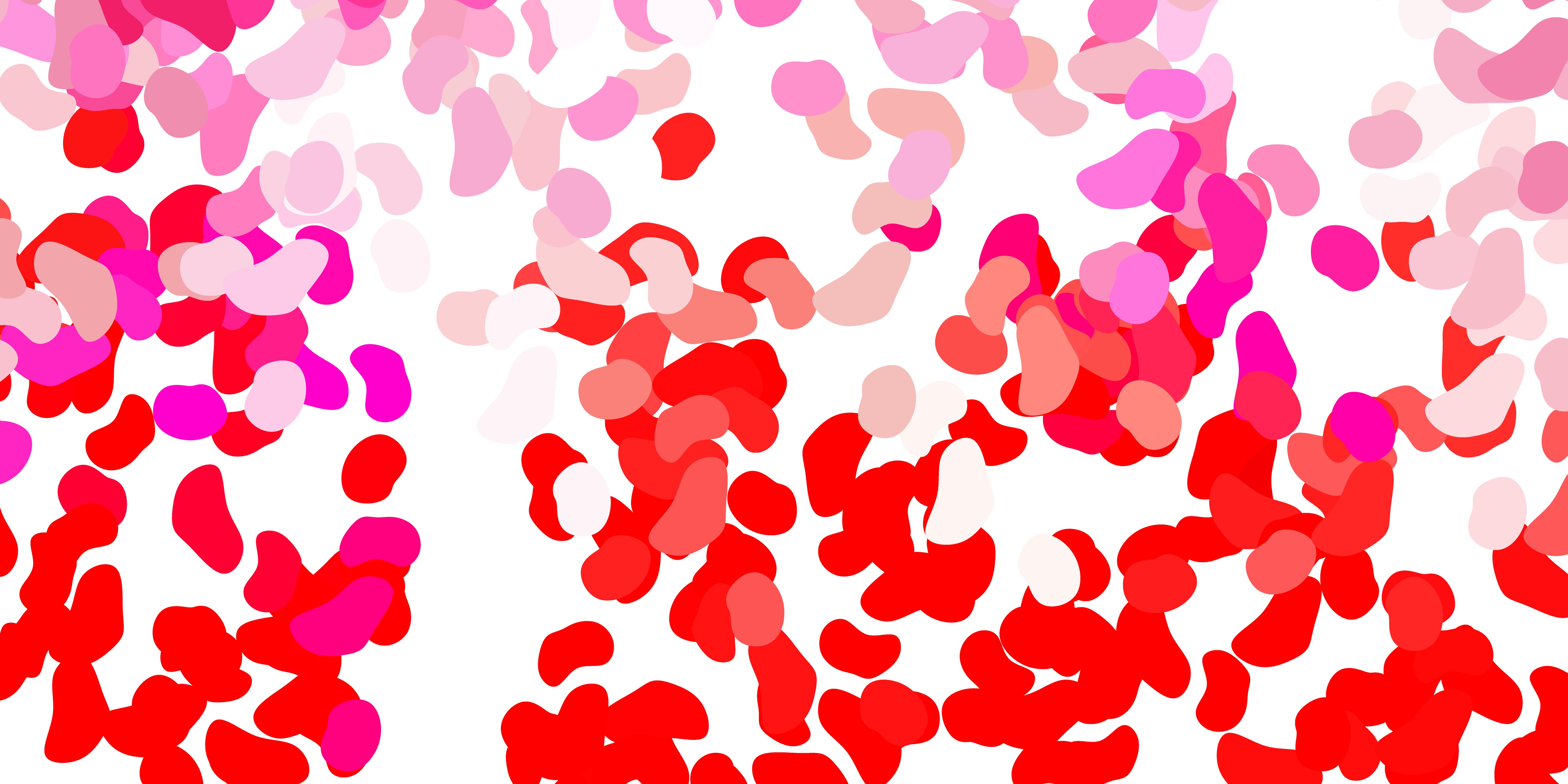 Light Red Vector Background With Random Forms 2537680 Vector Art At