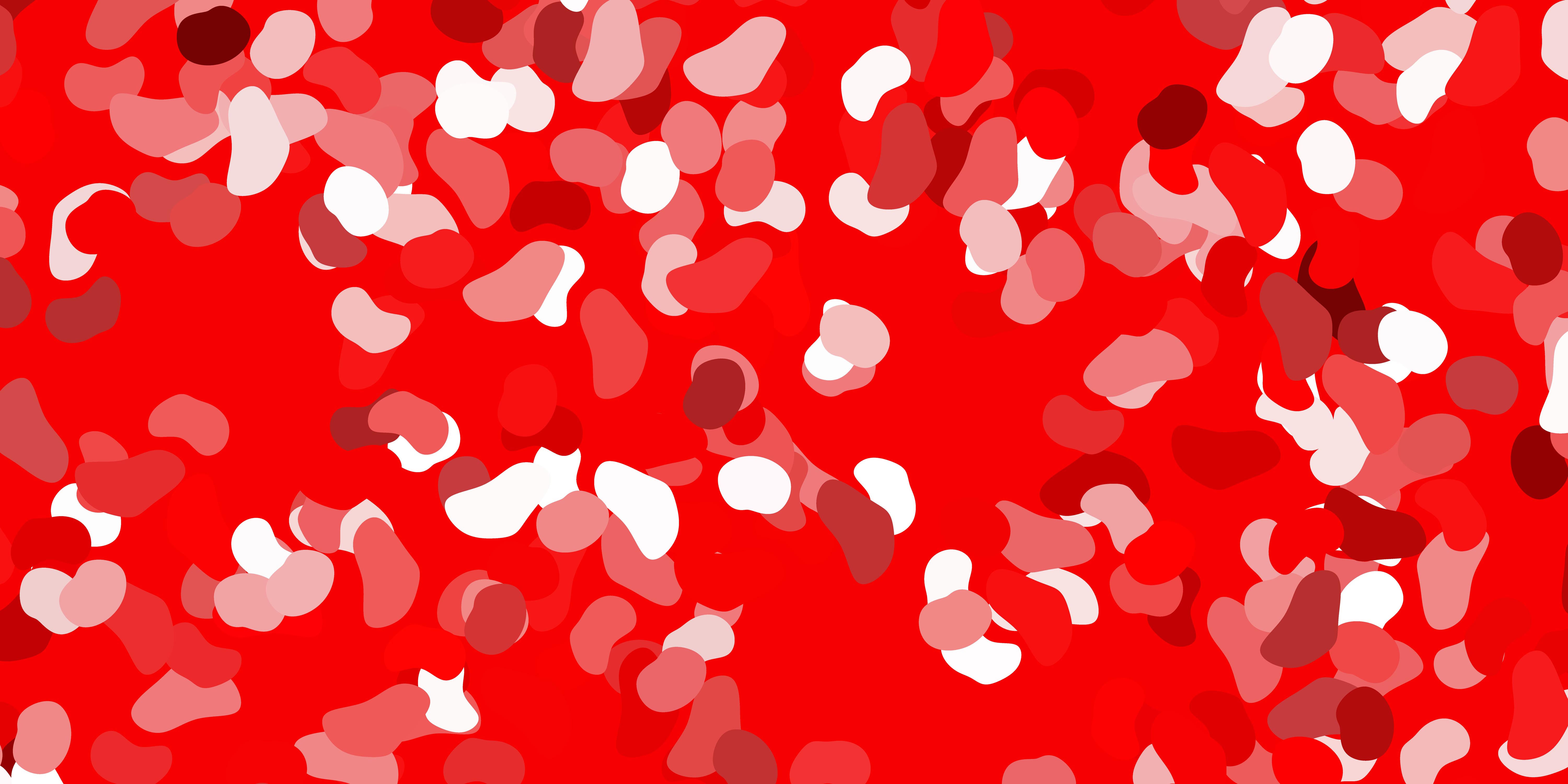Light Red Vector Background With Random Forms 2537701 Vector Art At Vecteezy