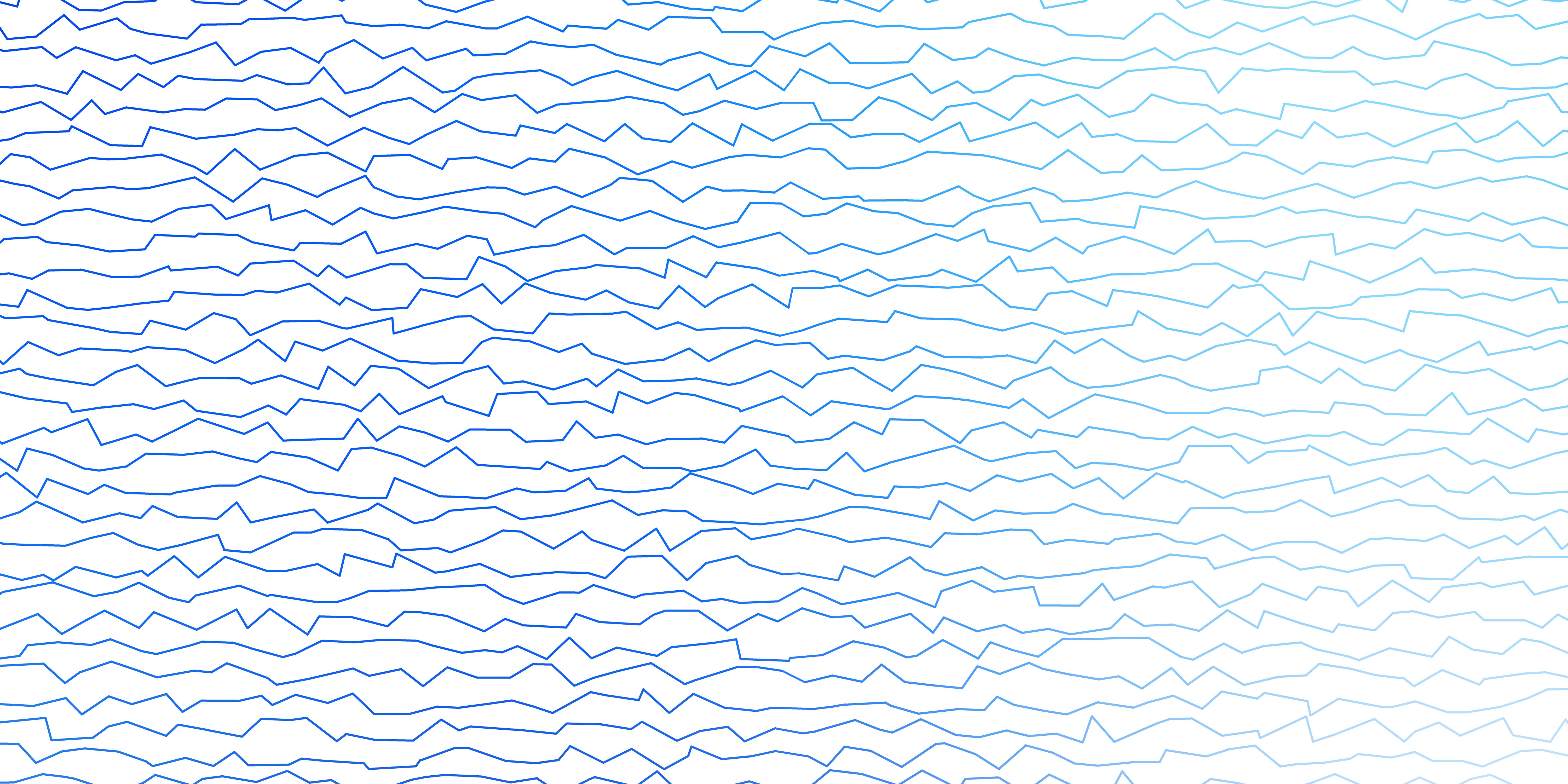 Dark Blue Yellow Vector Texture With Wry Lines Abstract Gradient Illustration With Wry Lines