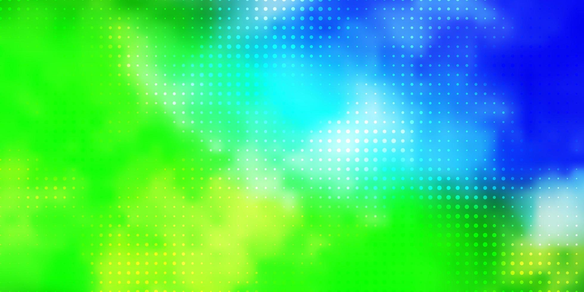 Light Blue Green Vector Texture With Disks Abstract Colorful Disks On Simple Gradient Background