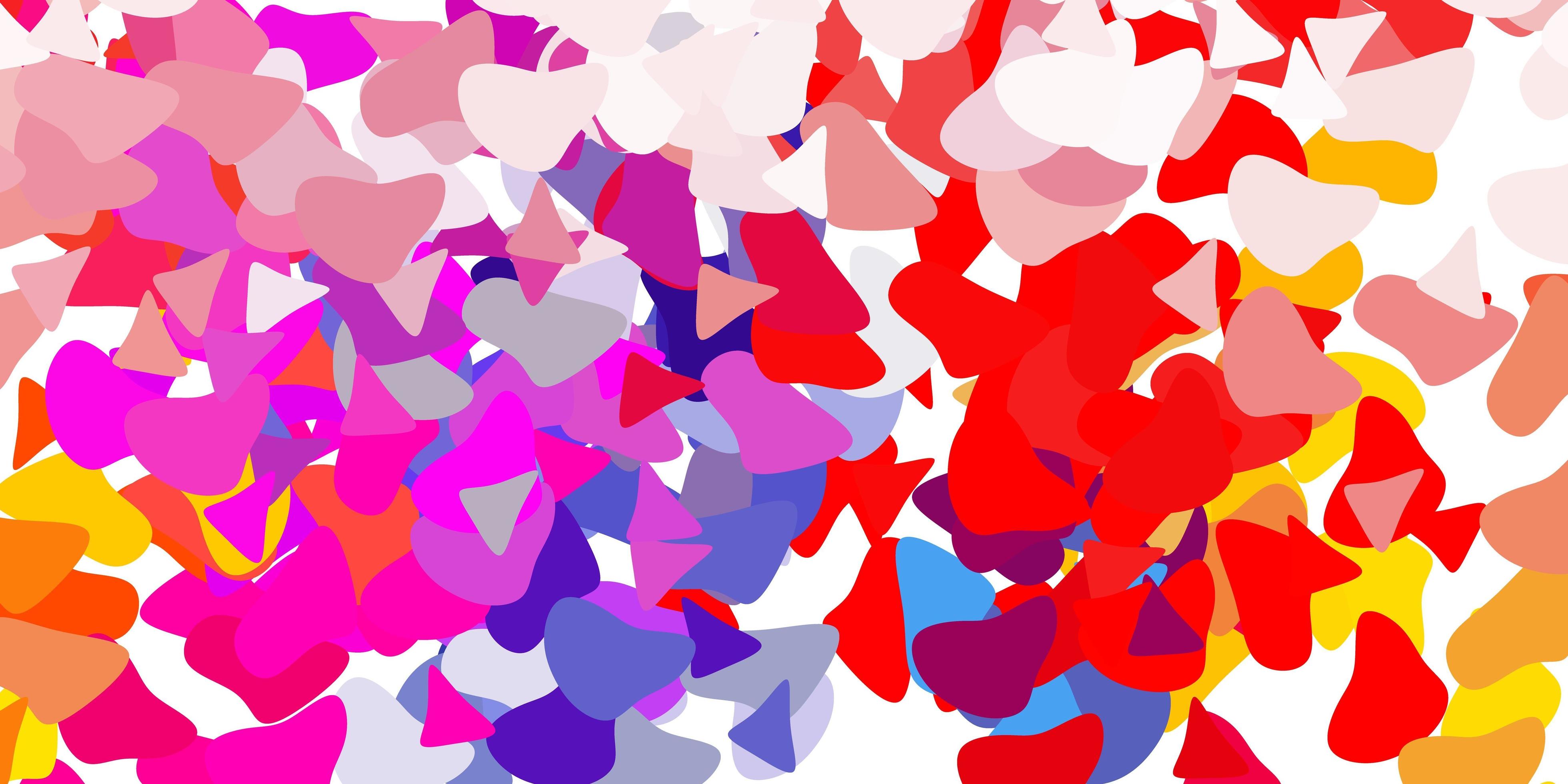 Light multicolor vector pattern with abstract shapes 2538084 Vector Art ...