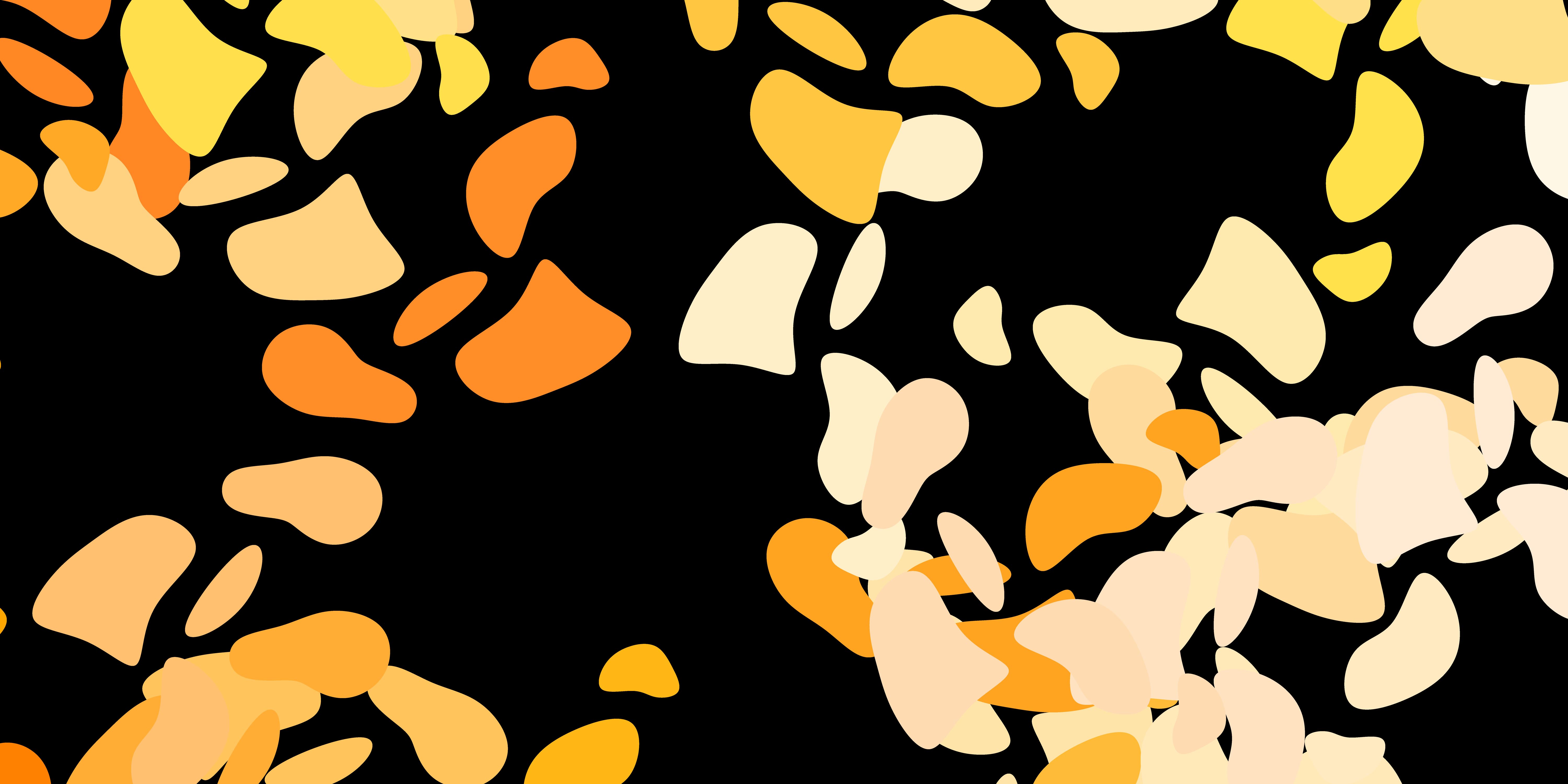 Dark Orange Vector Background With Random Forms 2538121 Vector Art At Vecteezy