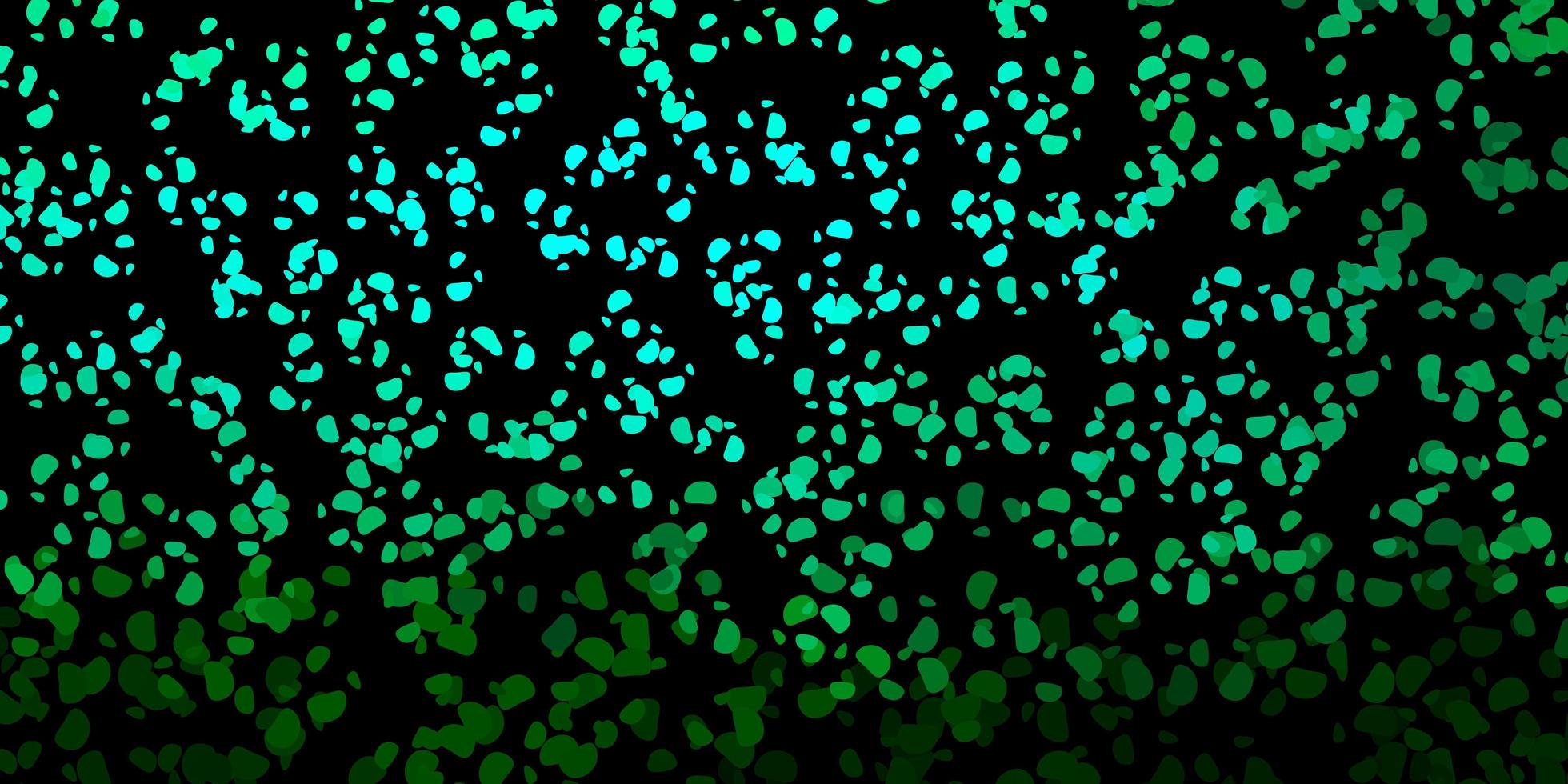 Dark Green Vector Background With Random Forms 2538317 Vector Art At