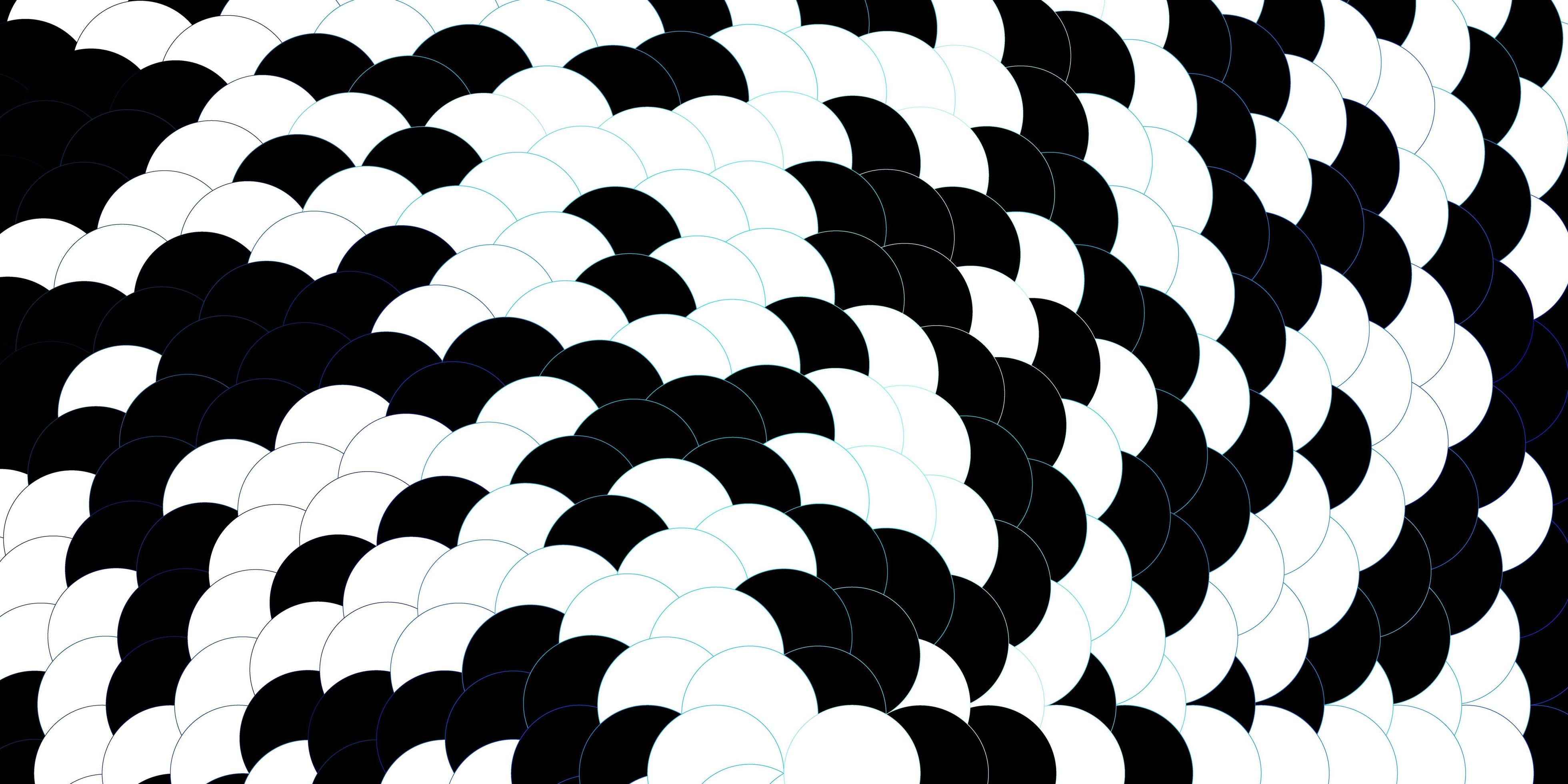 Dark Blue Vector Texture With Disks Colorful Illustration With Gradient Dots In Nature Style