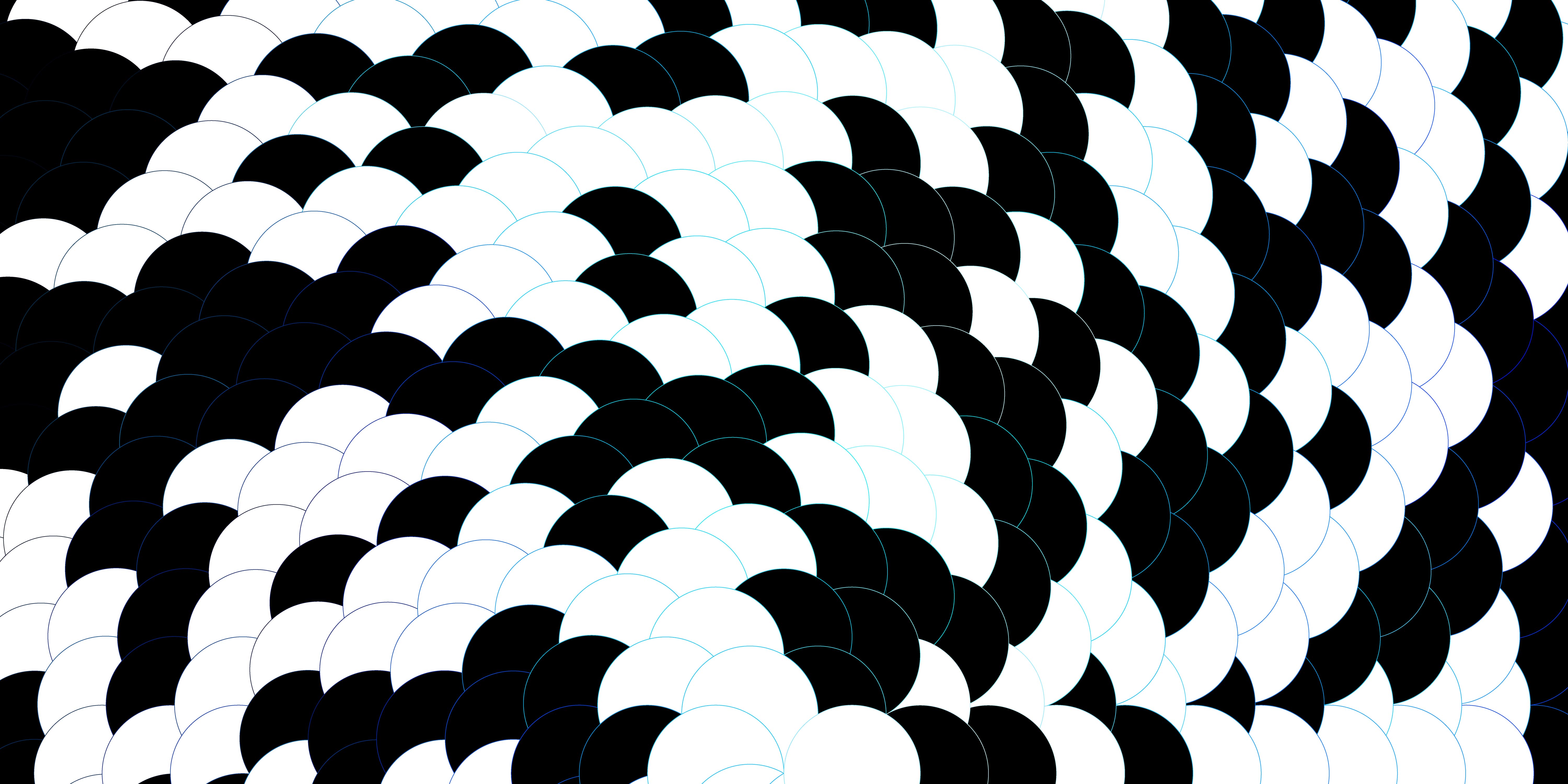 Dark Blue Vector Texture With Disks Colorful Illustration With Gradient Dots In Nature Style