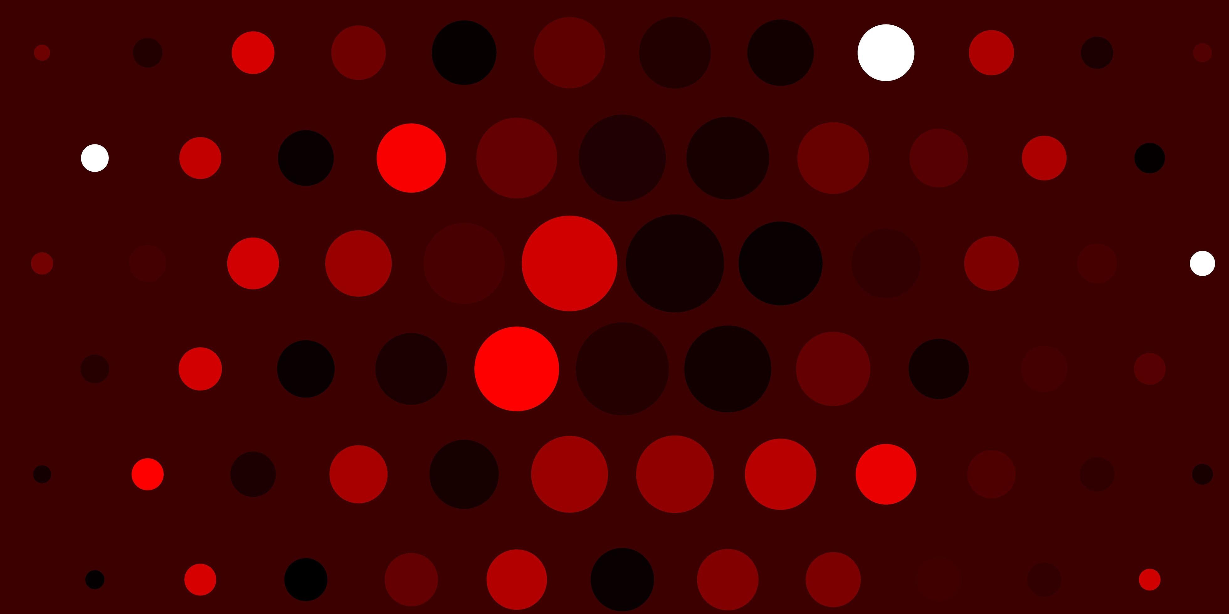 Light Red Vector Texture With Disks Abstract Illustration With Colorful Spots In Nature Style