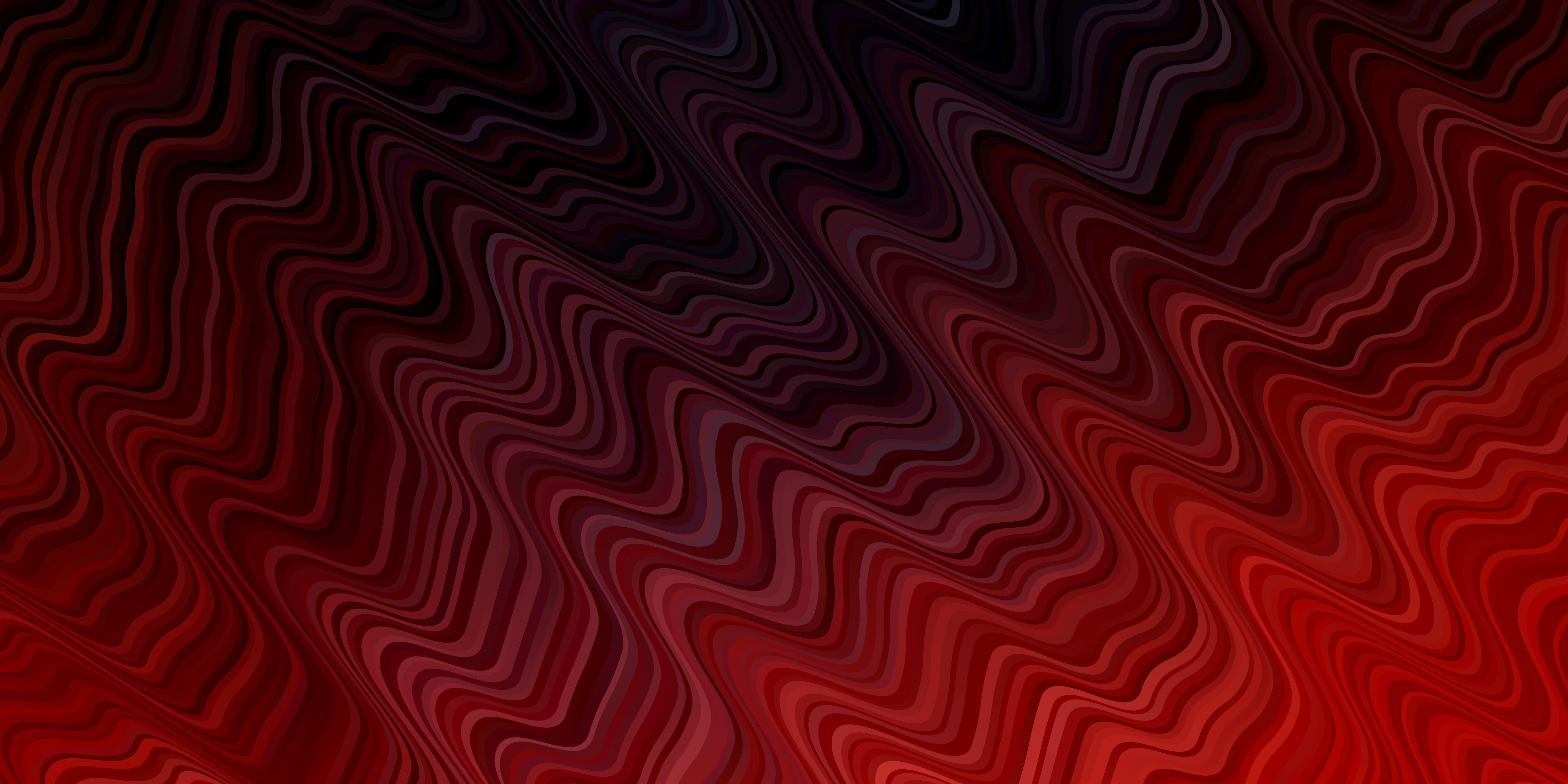 Dark Red Vector Backdrop With Bent Lines Colorful Geometric Sample With Gradient Curves Template
