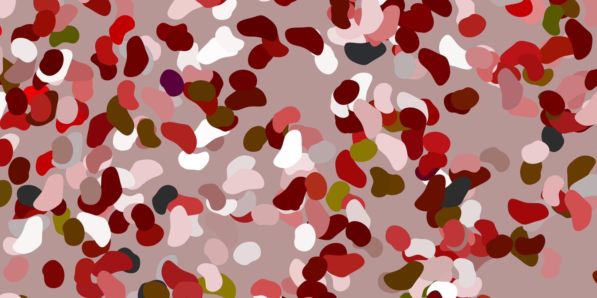 Light Red Vector Template With Abstract Forms 2540518 Vector Art At Vecteezy