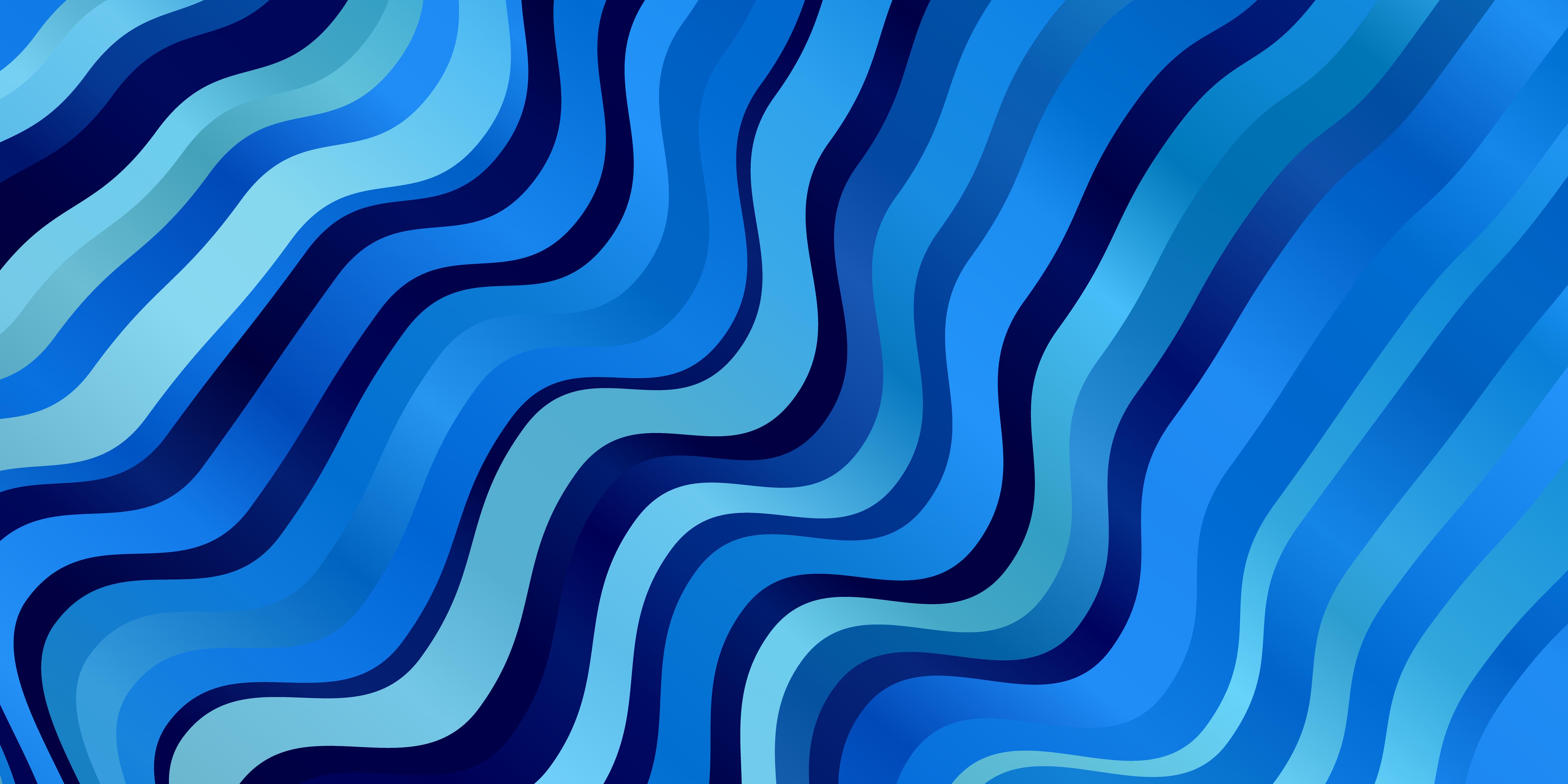 Light Blue Vector Template With Curved Lines Colorful Geometric Sample With Gradient Curves