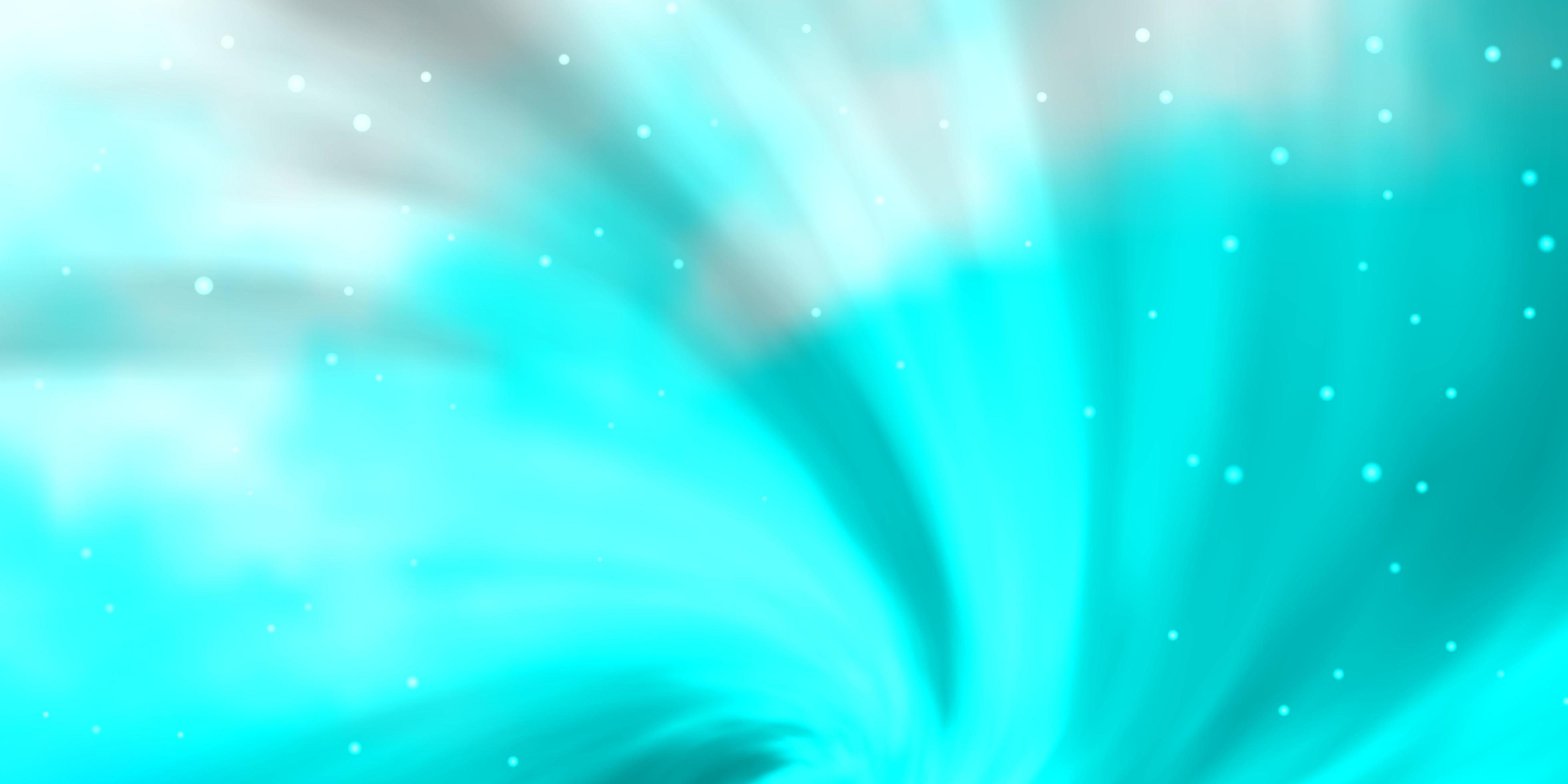 Fondo De Vector Verde Azul Claro Con Estrellas De Colores Brillantes
