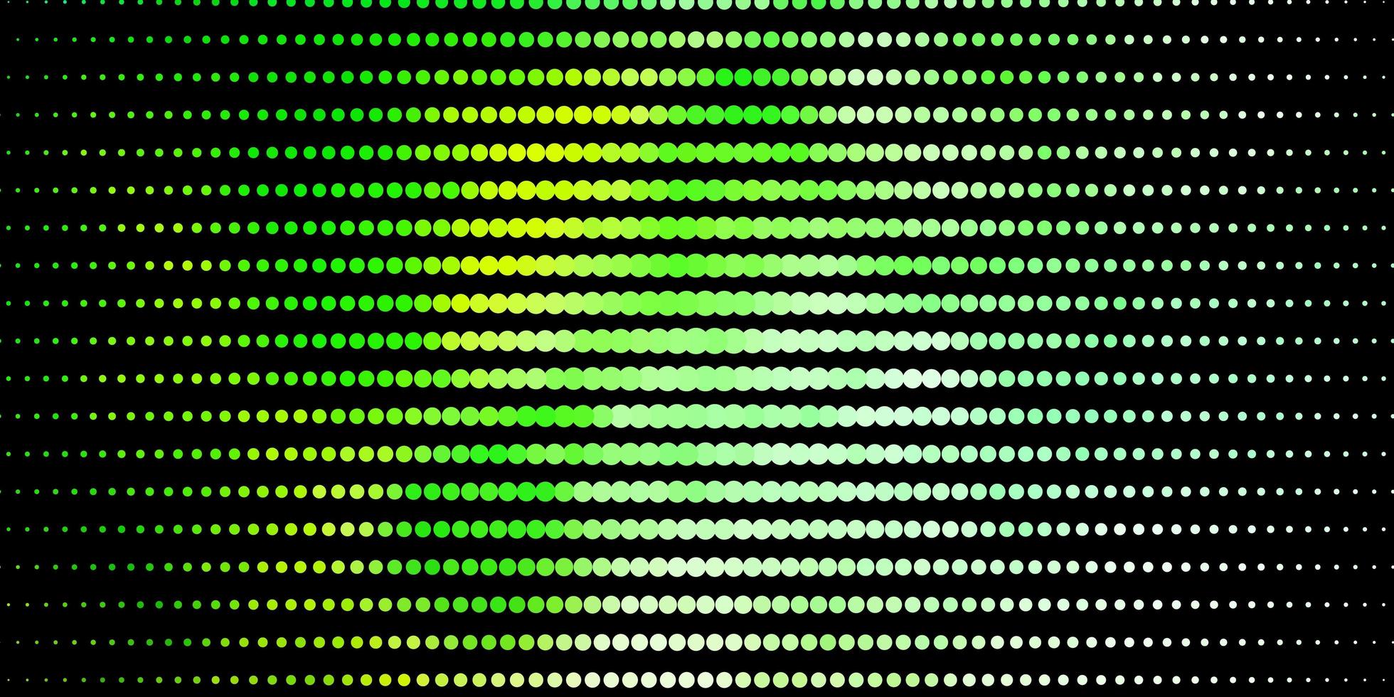 Plantilla De Vector Verde Azul Claro Con Círculos Discos De Colores