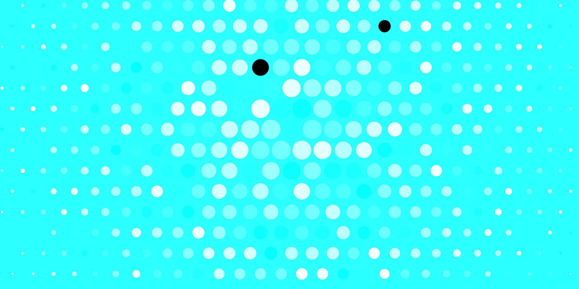 Dark Blue Vector Texture With Disks Abstract Decorative Design In Gradient Style With Bubbles