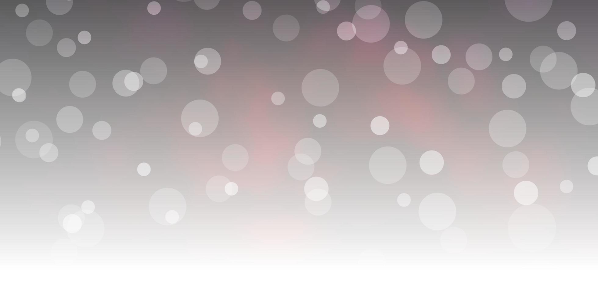 Dark Red Vector Pattern With Circles Abstract Decorative Design In Gradient Style With Bubbles