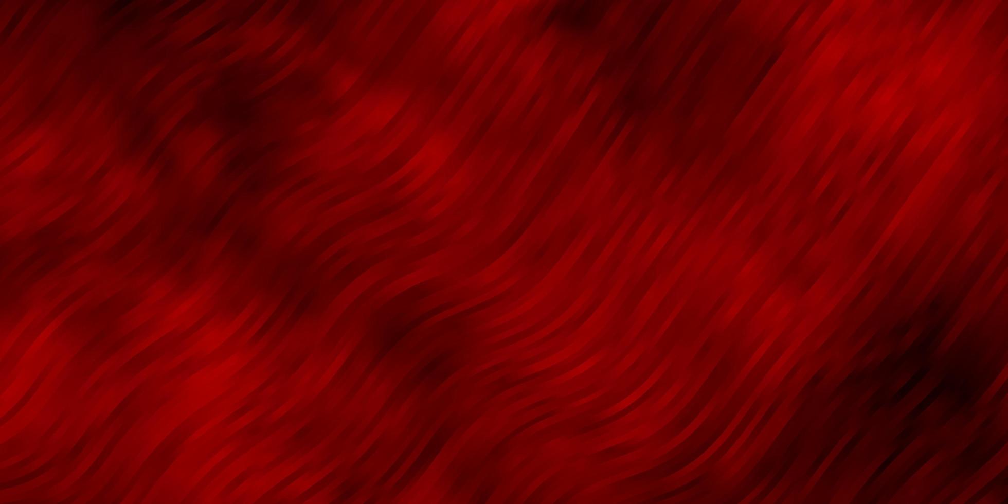 Light Red Vector Layout With Circular Arc Abstract Gradient Illustration With Wry Lines Pattern