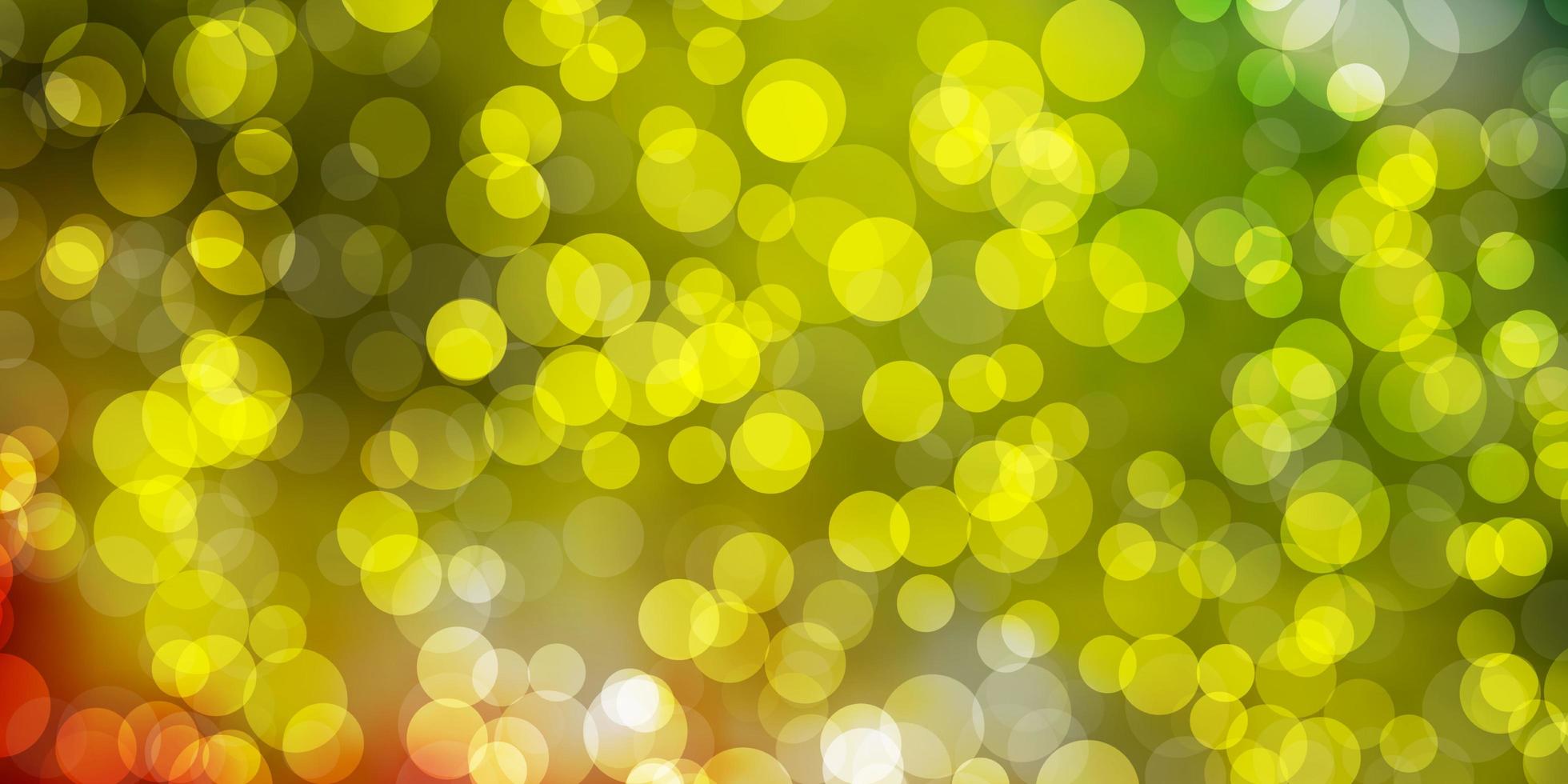 Dark Multicolor Vector Texture With Disks Abstract Colorful Disks On Simple Gradient Background