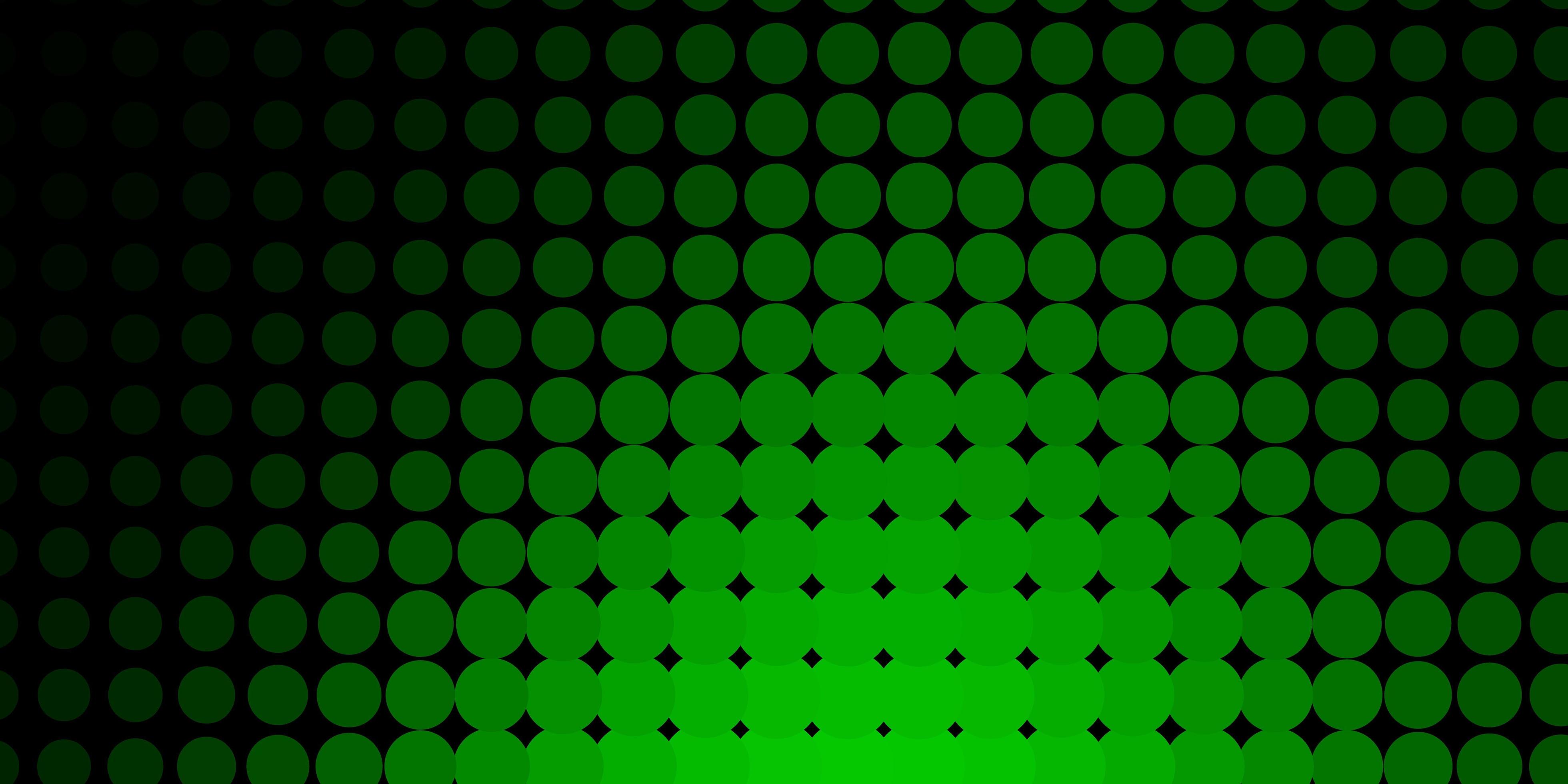 Light Green Vector Backdrop With Dots Abstract Colorful Disks On Simple Gradient Background New