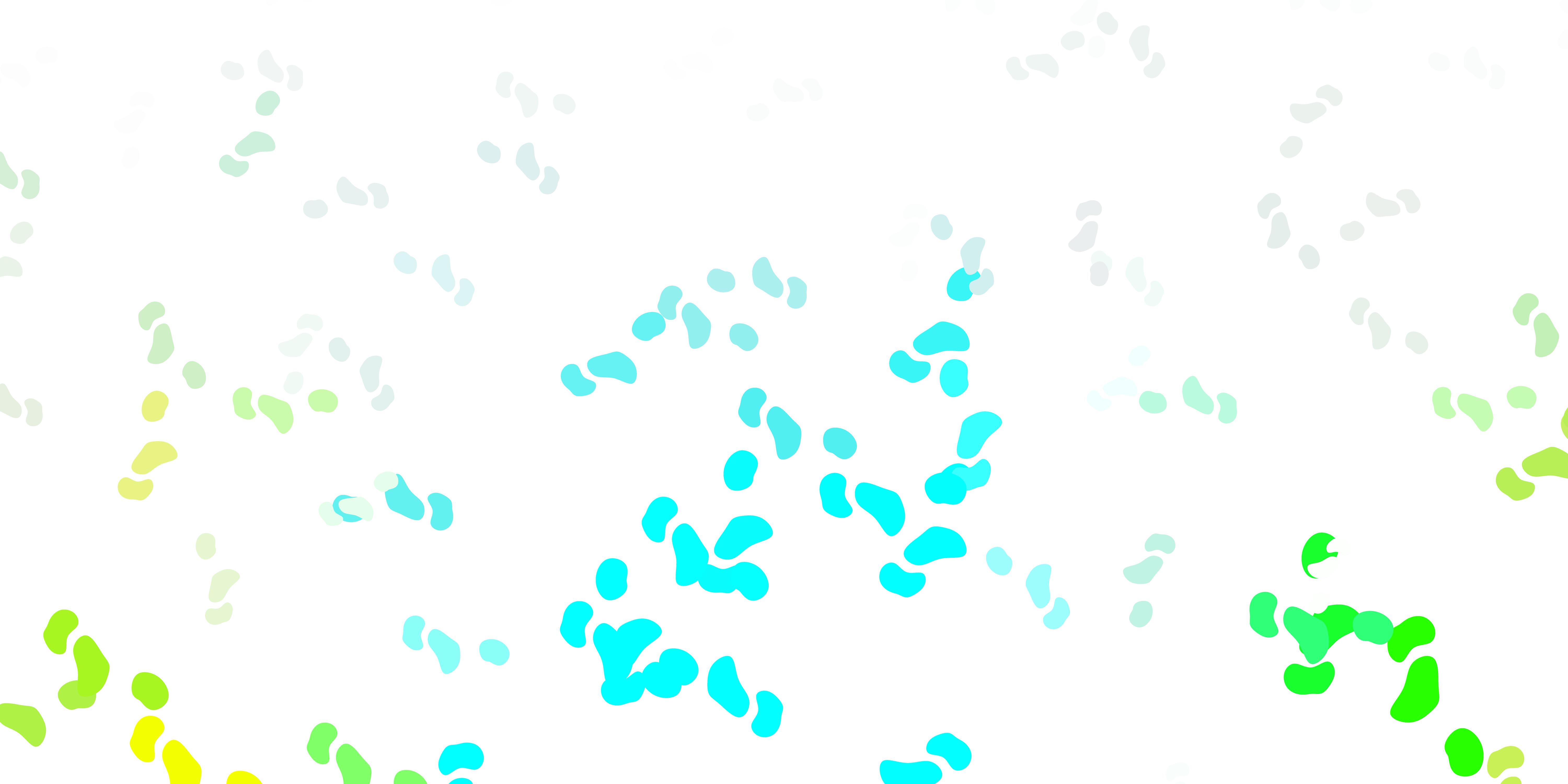 Light Blue Green Vector Pattern With Abstract Shapes 2544862 Vector Art