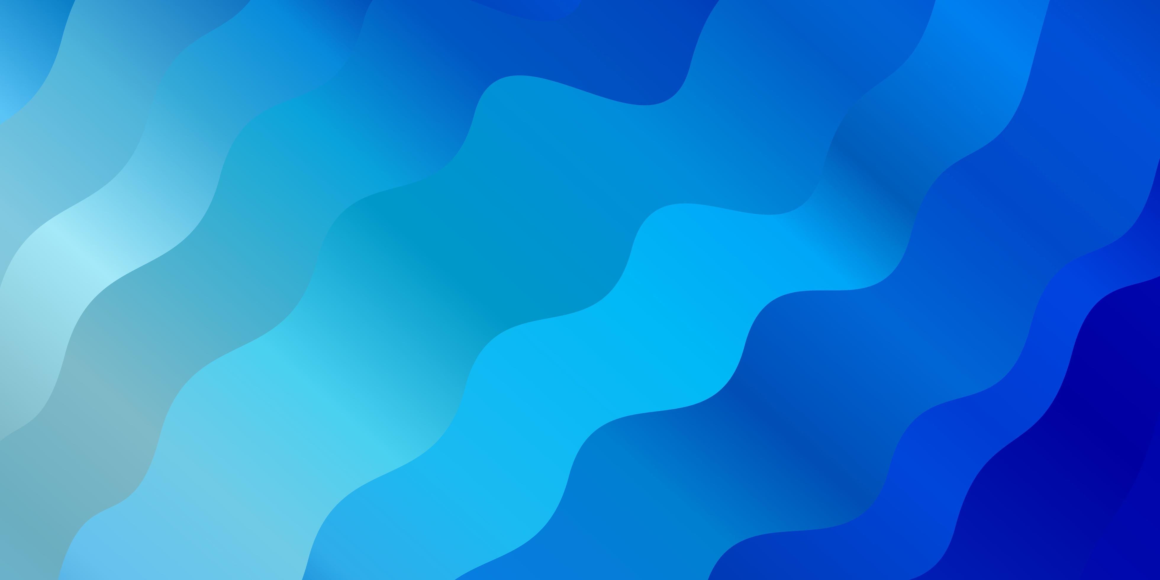 Light Blue Vector Pattern With Wry Lines Illustration In Abstract Style With Gradient Curved