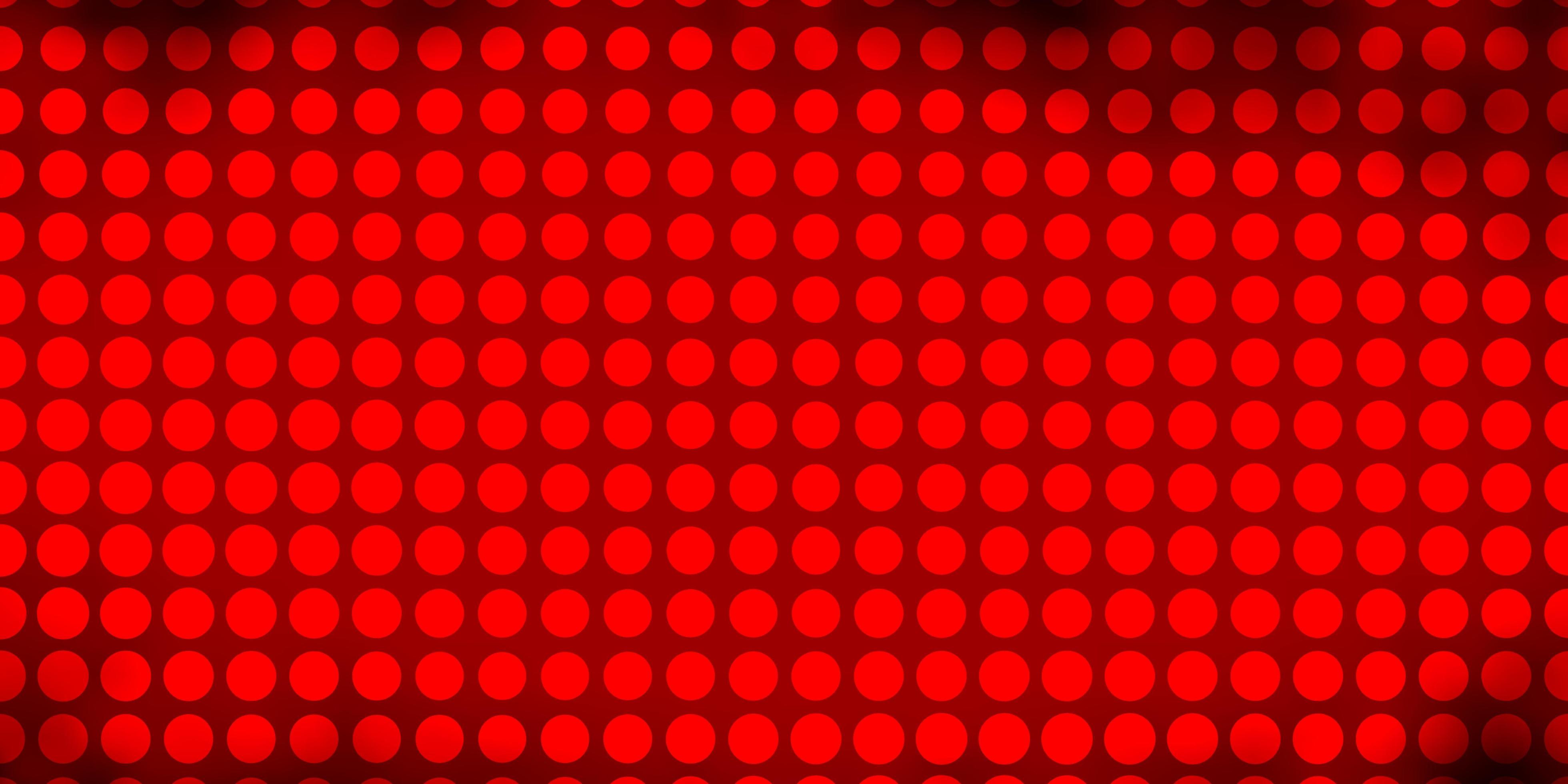 Dark Red Vector Layout With Circles Abstract Colorful Disks On Simple Gradient Background