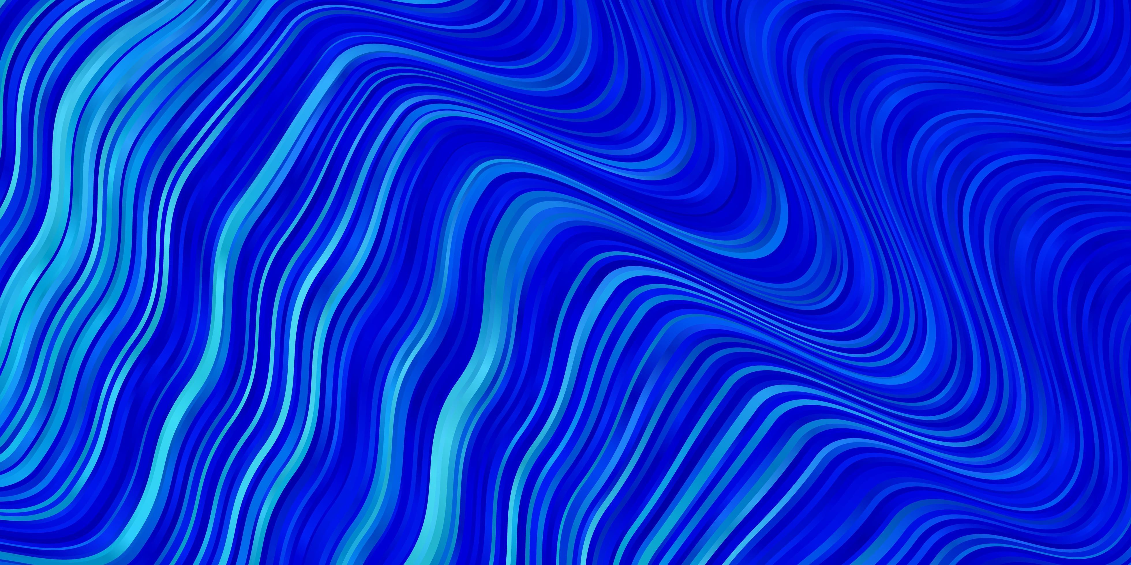 Light Blue Vector Texture With Curves Abstract Gradient Illustration With Wry Lines Pattern For