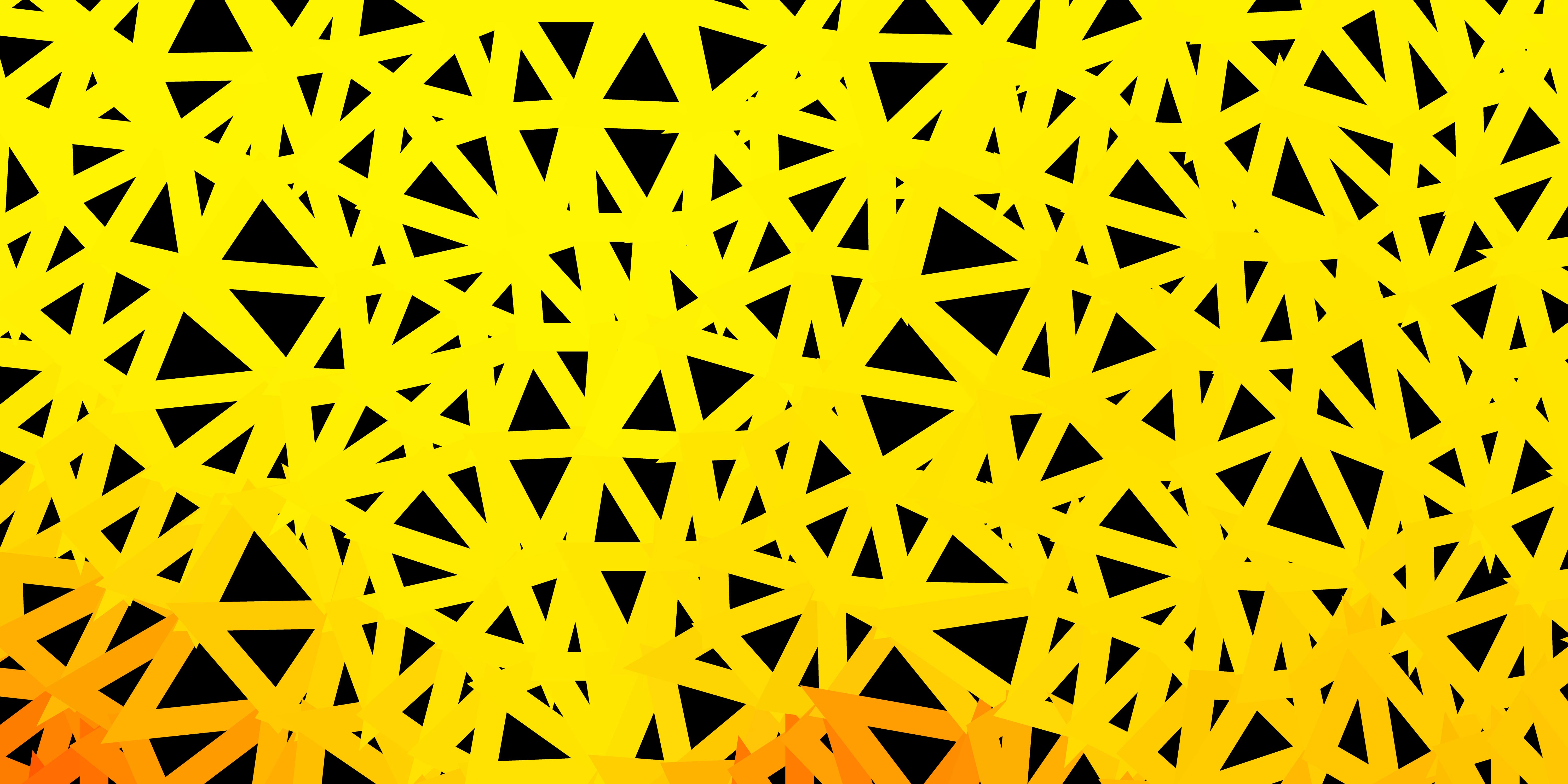 Light Orange Vector Abstract Triangle Pattern 2546829 Vector Art At Vecteezy