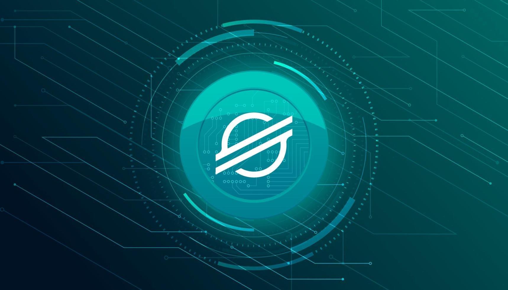 Stellar XLM crypto currency themed banner Stellar coin or XLM icon on ... Stellar XLM crypto currency themed banner Stellar coin or XLM icon on ...
