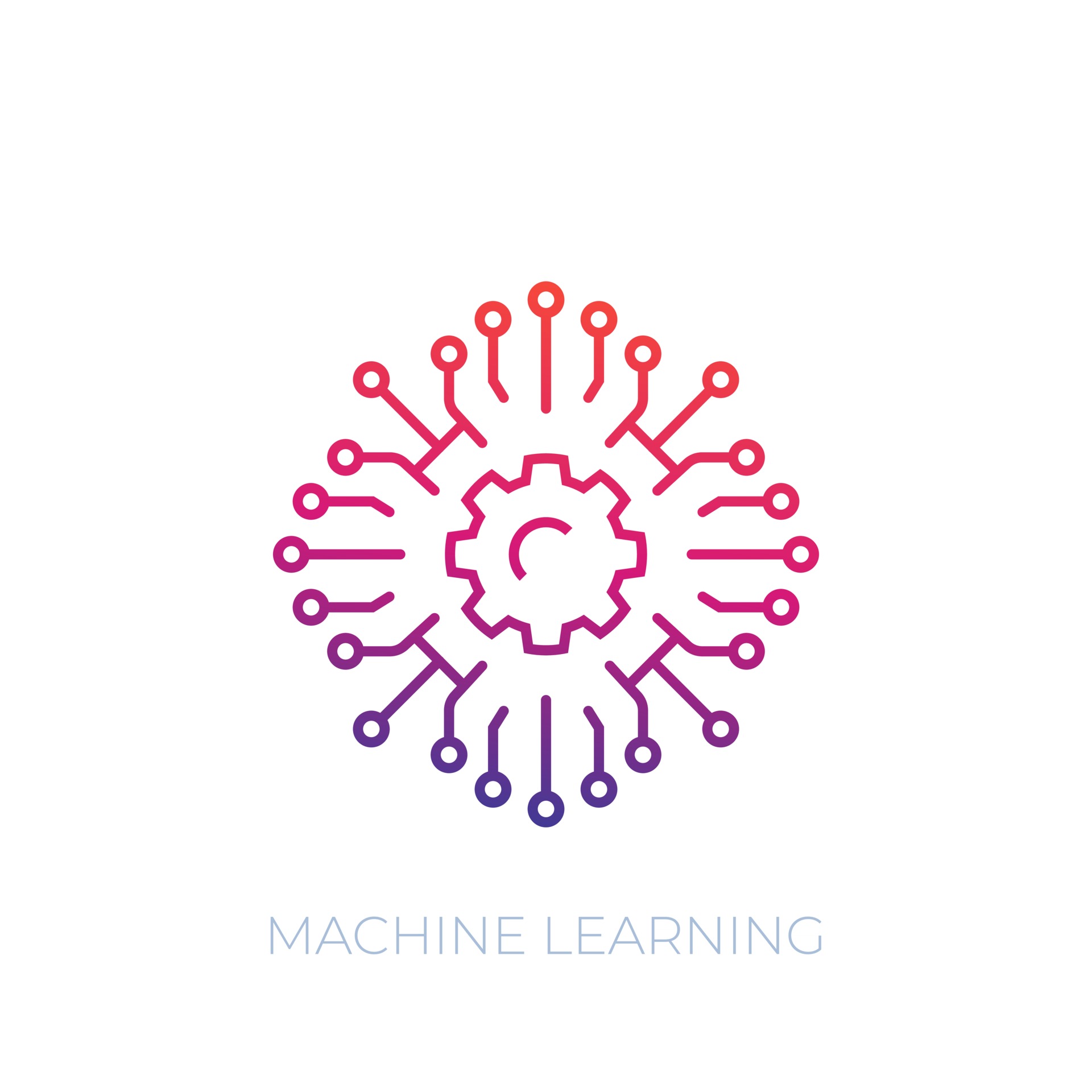 Machine learning icon 2565626 Vector Art at Vecteezy