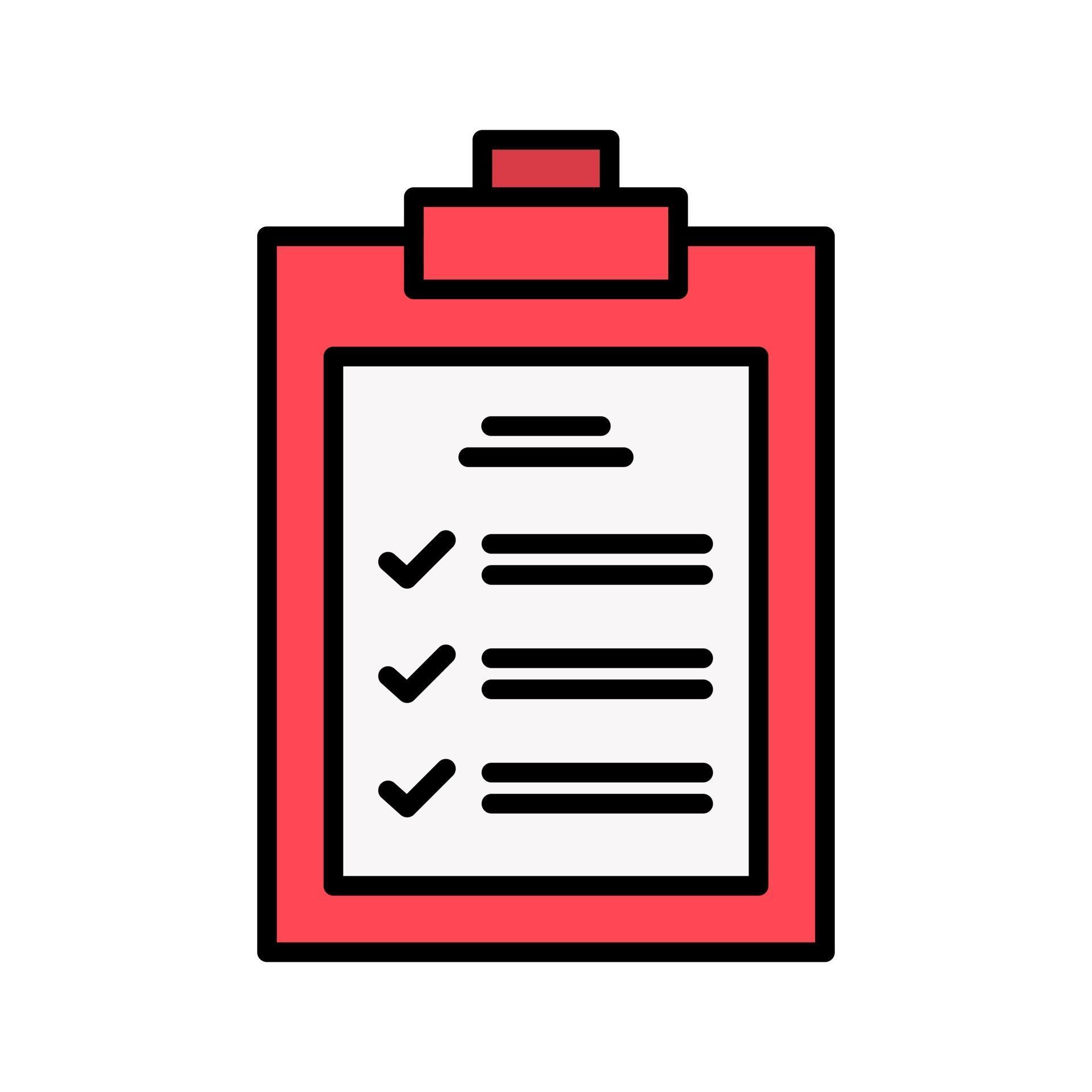 Tasks List Icon 2565980 Vector Art at Vecteezy