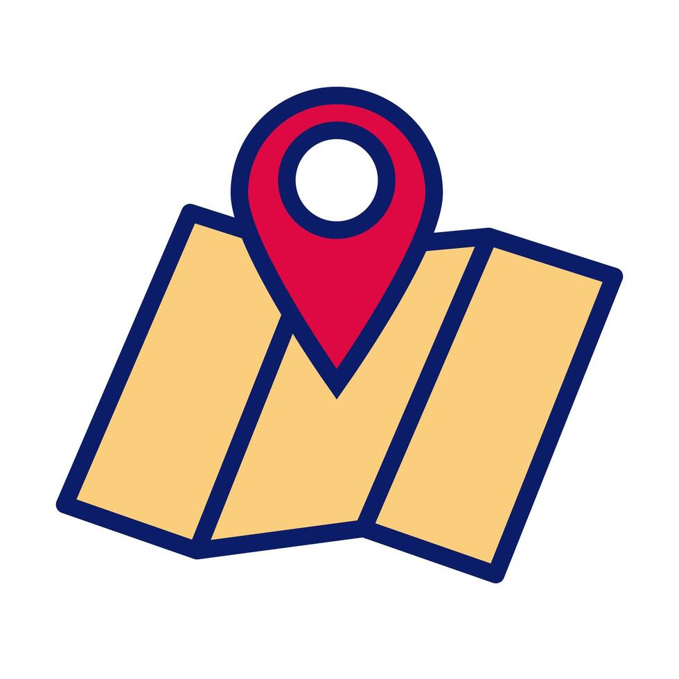 Paper Map Icon