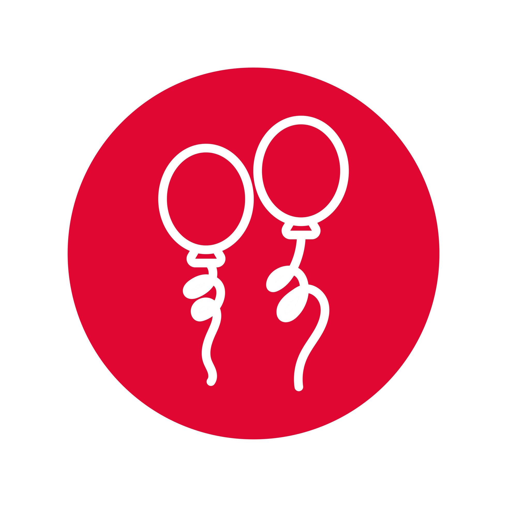 Balloons Helium Floating Line Style Icon 2567853 Vector Art At Vecteezy