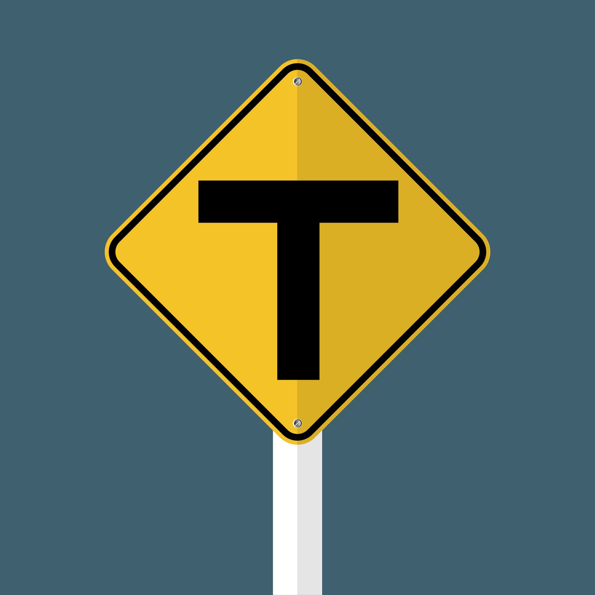 T Junction Traffic Road Sign 2568391 Vector Art at Vecteezy T Junction Traffic Road Sign 2568391 Vector Art at Vecteezy