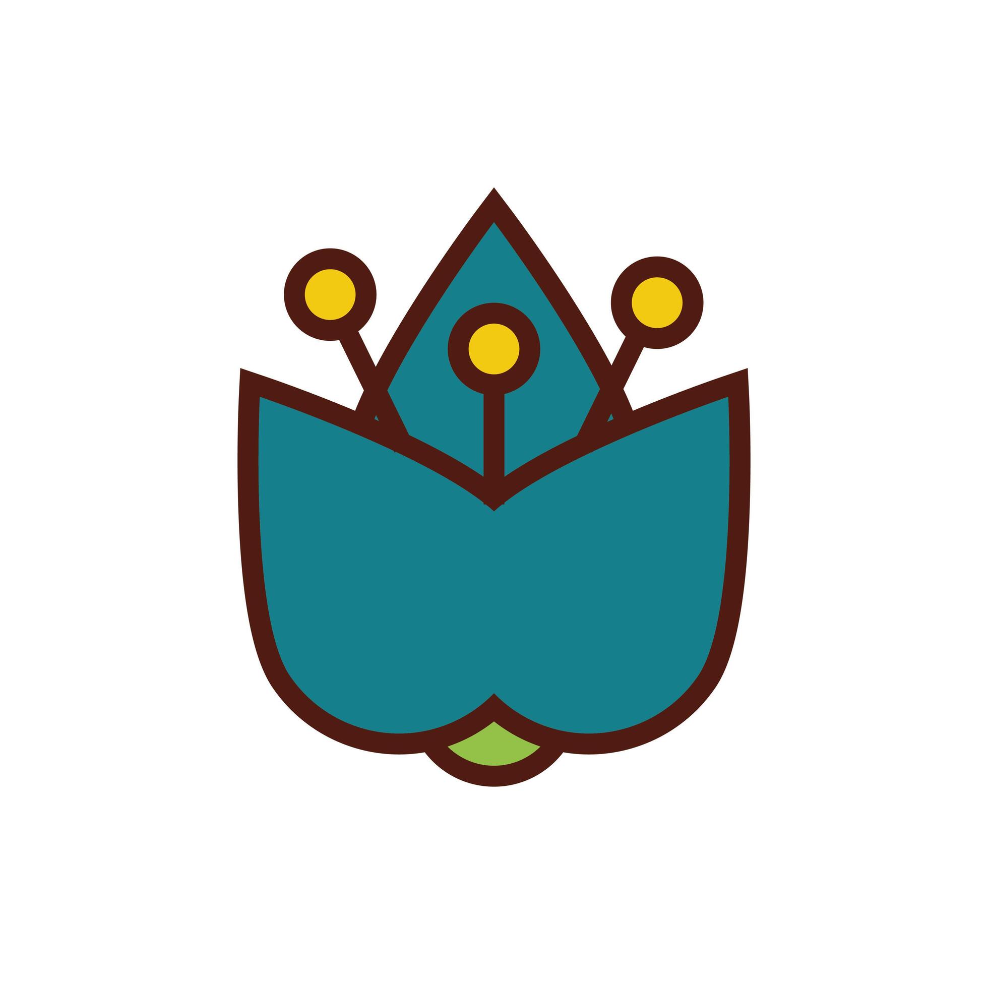 beautifull flower garden spring flat style 2569917 Vector Art at Vecteezy