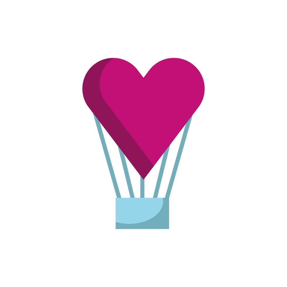 happy valentines day balloon air hot heart 2572992 Vector Art at Vecteezy
