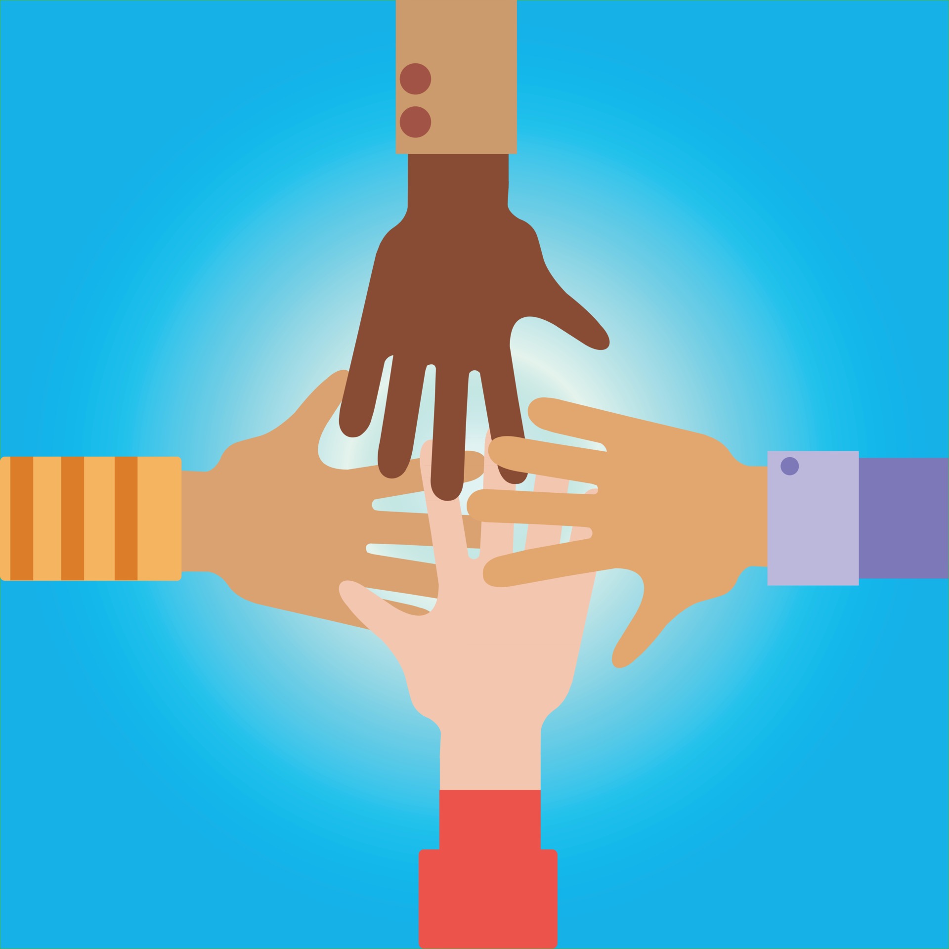 Unity Hands Vector Art Icons And Graphics For Free Download
