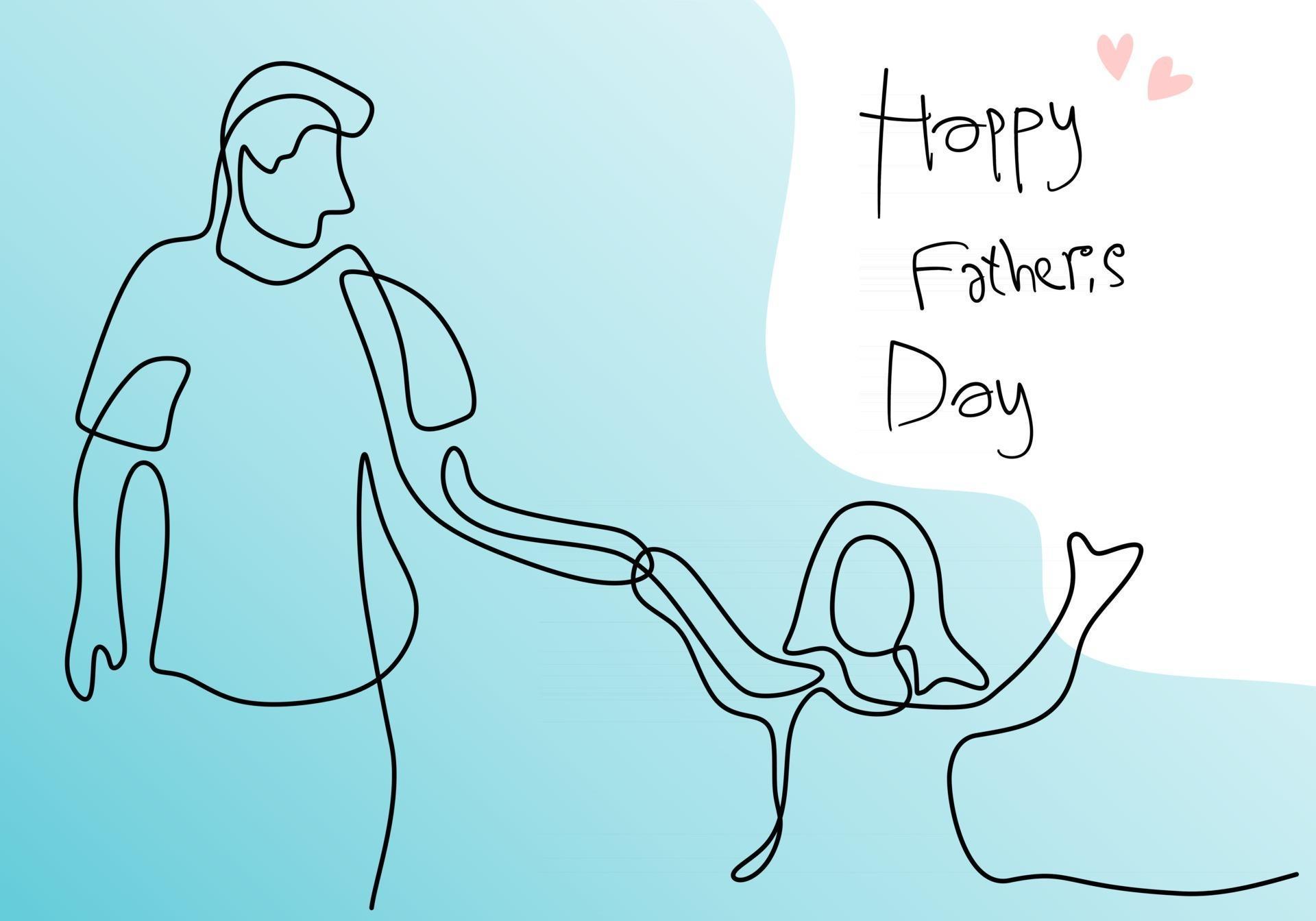 Father and his daughter continuous one line drawing 2582472 Vector Art ... Father and his daughter continuous one line drawing 2582472 Vector Art ...