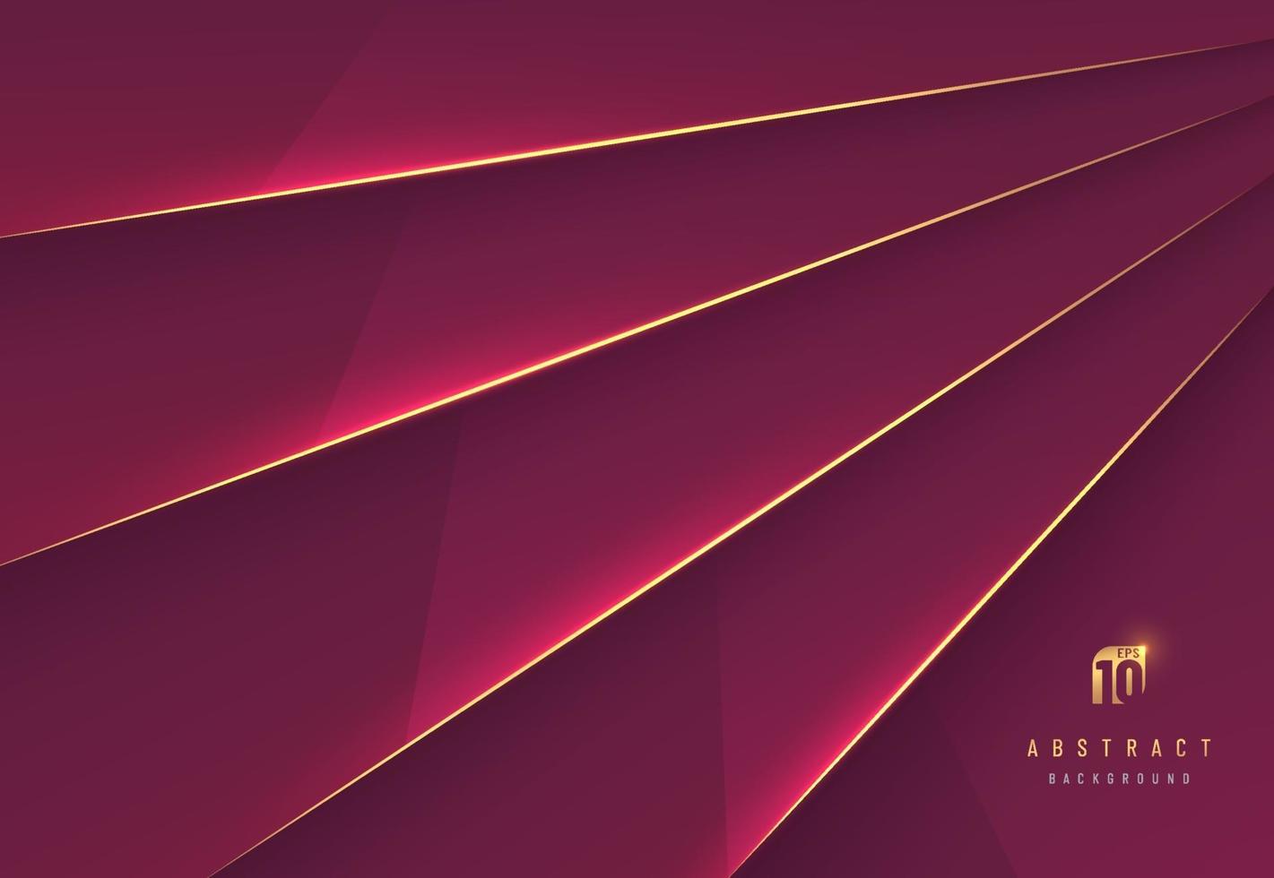 Abstract Red Maroon Metallic Glossy Background Overlapping Layer