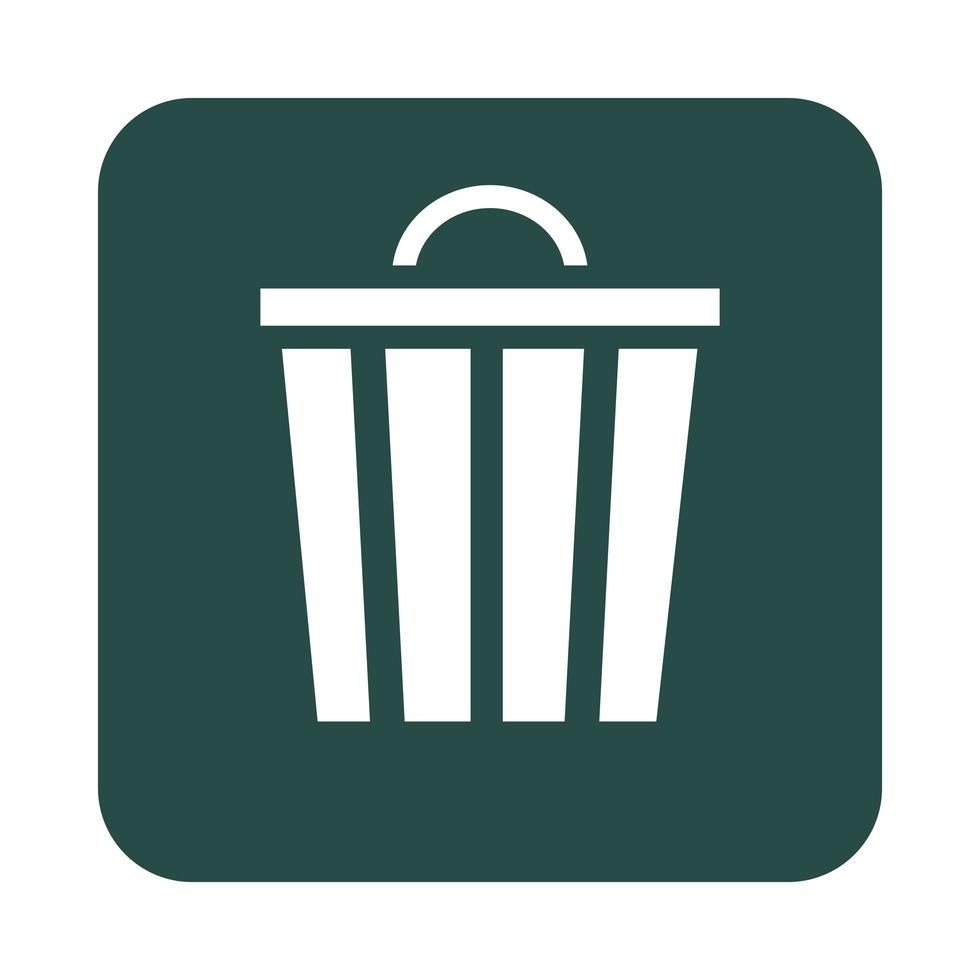 Mobile Application Delete Web Button Menu Digital Flat Style Icon