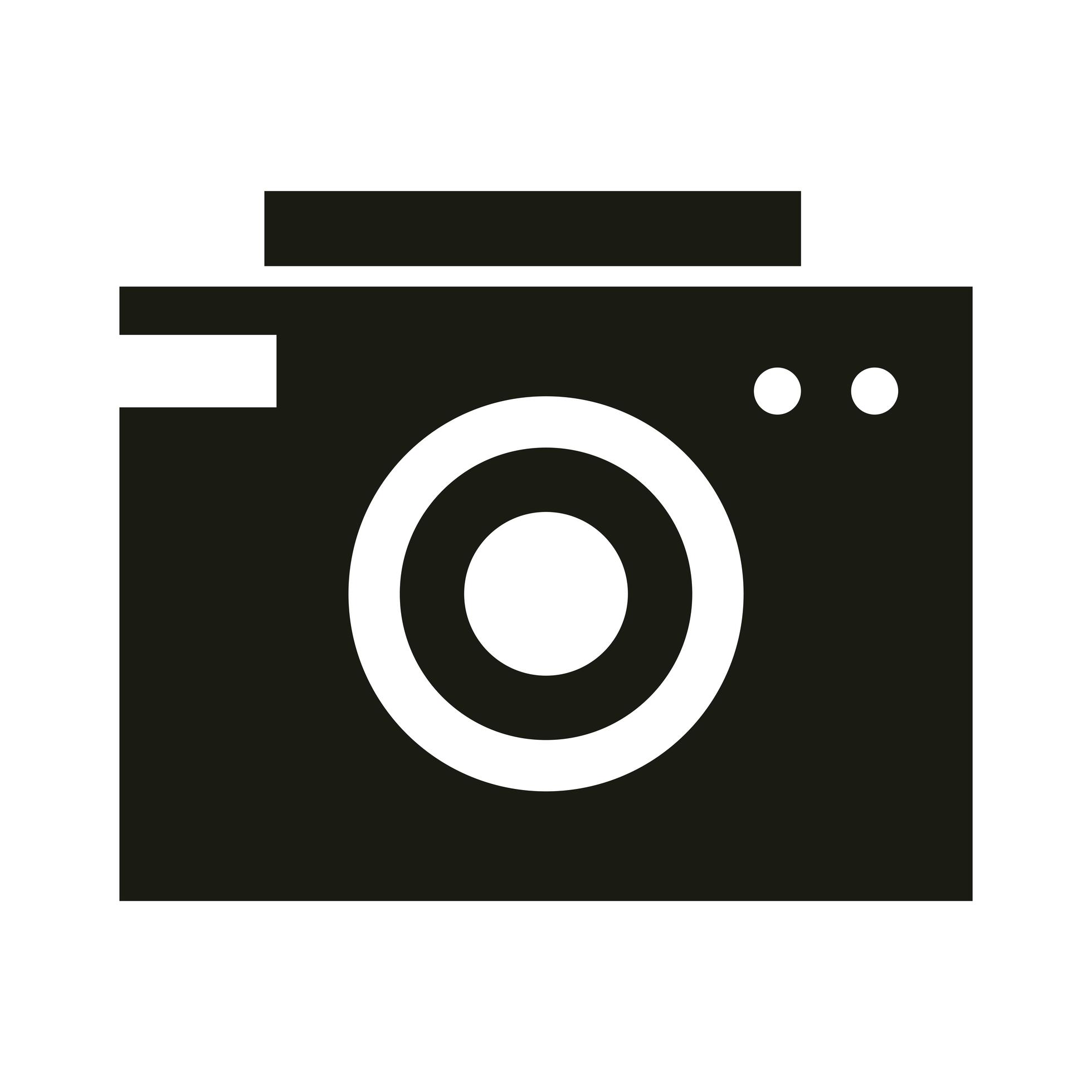 Mobile Application Photo Camera And Video Web Button Menu Digital