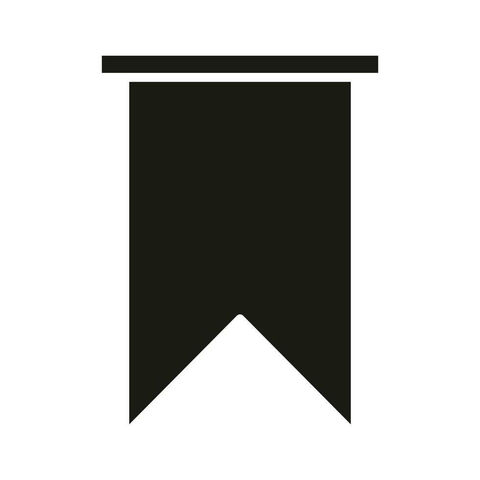 Mobile Application Marker Web Button Menu Digital Silhouette Style Icon