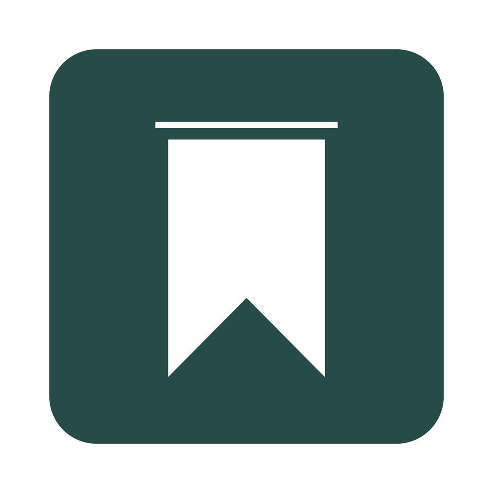 Mobile Application Marker Web Button Menu Digital Flat Style Icon