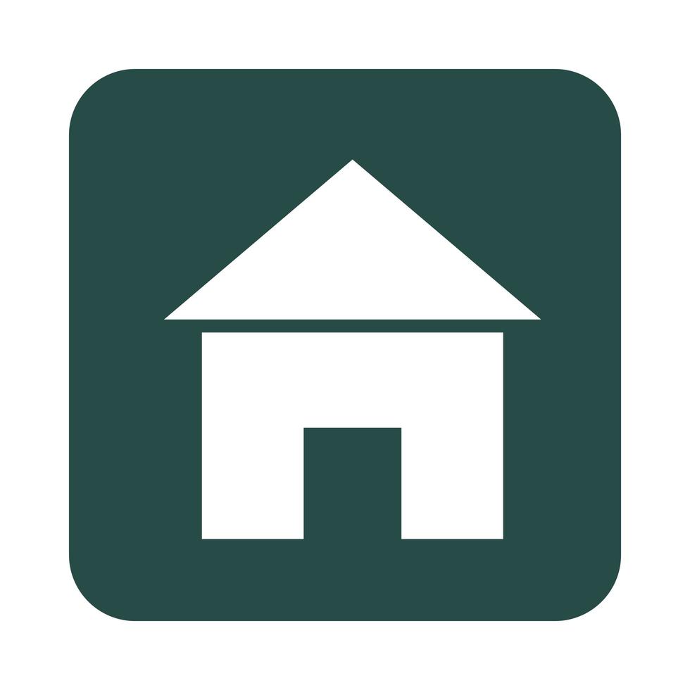 Mobile Application Homepage Web Button Menu Digital Flat Style Icon