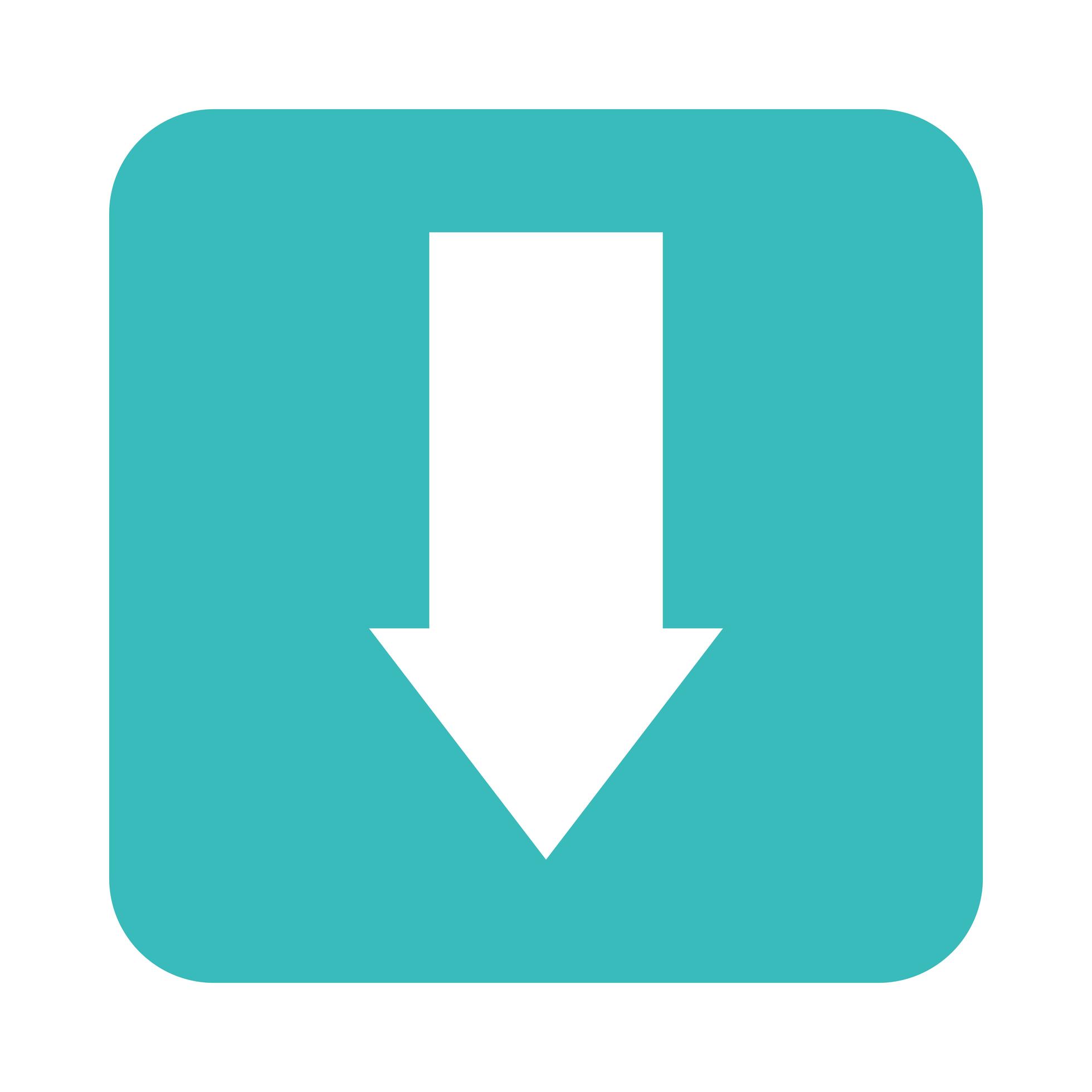 Mobile Application Download Data Web Button Menu Digital Flat Style