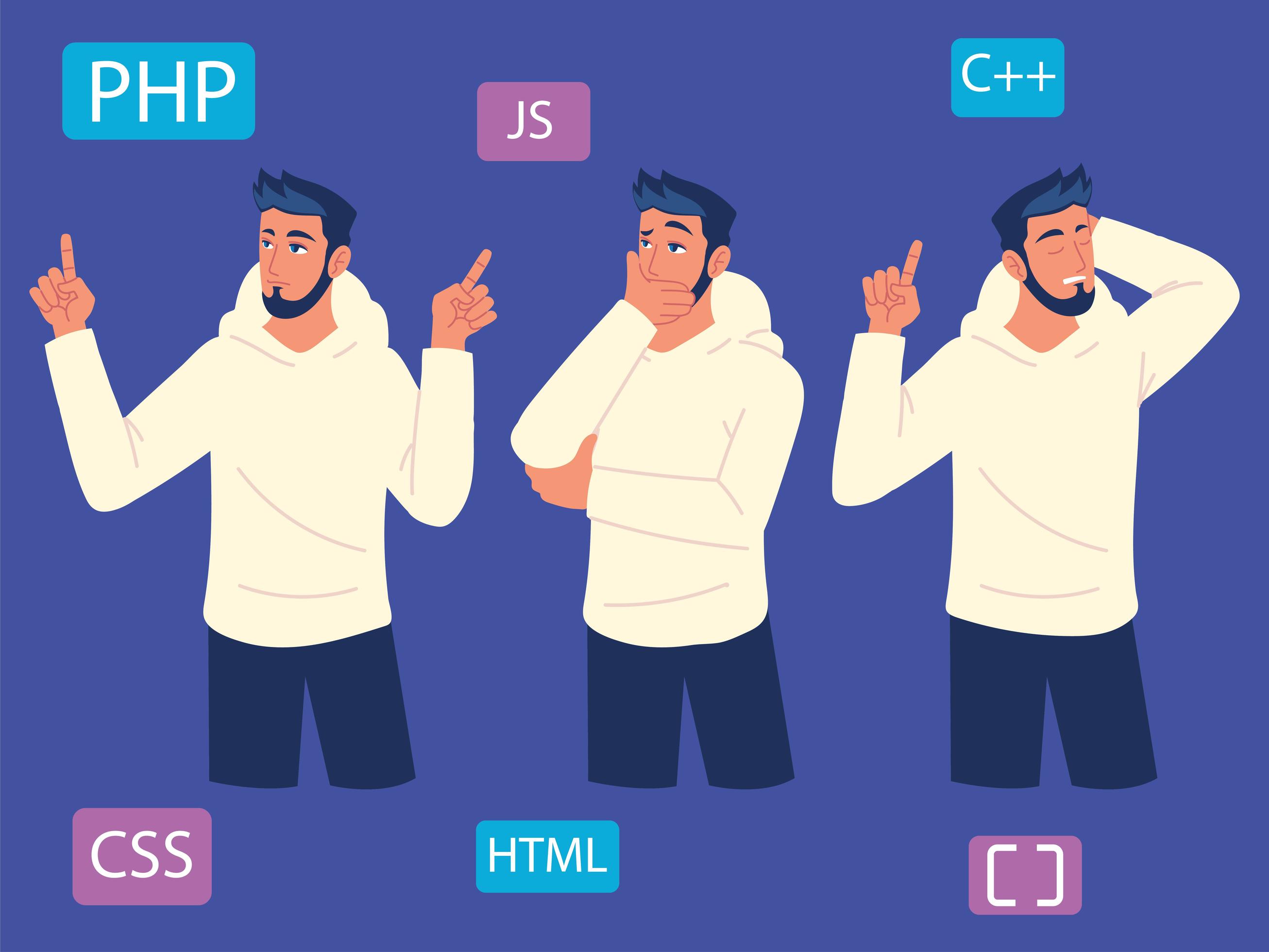 programmer development coding 2610174 Vector Art at Vecteezy