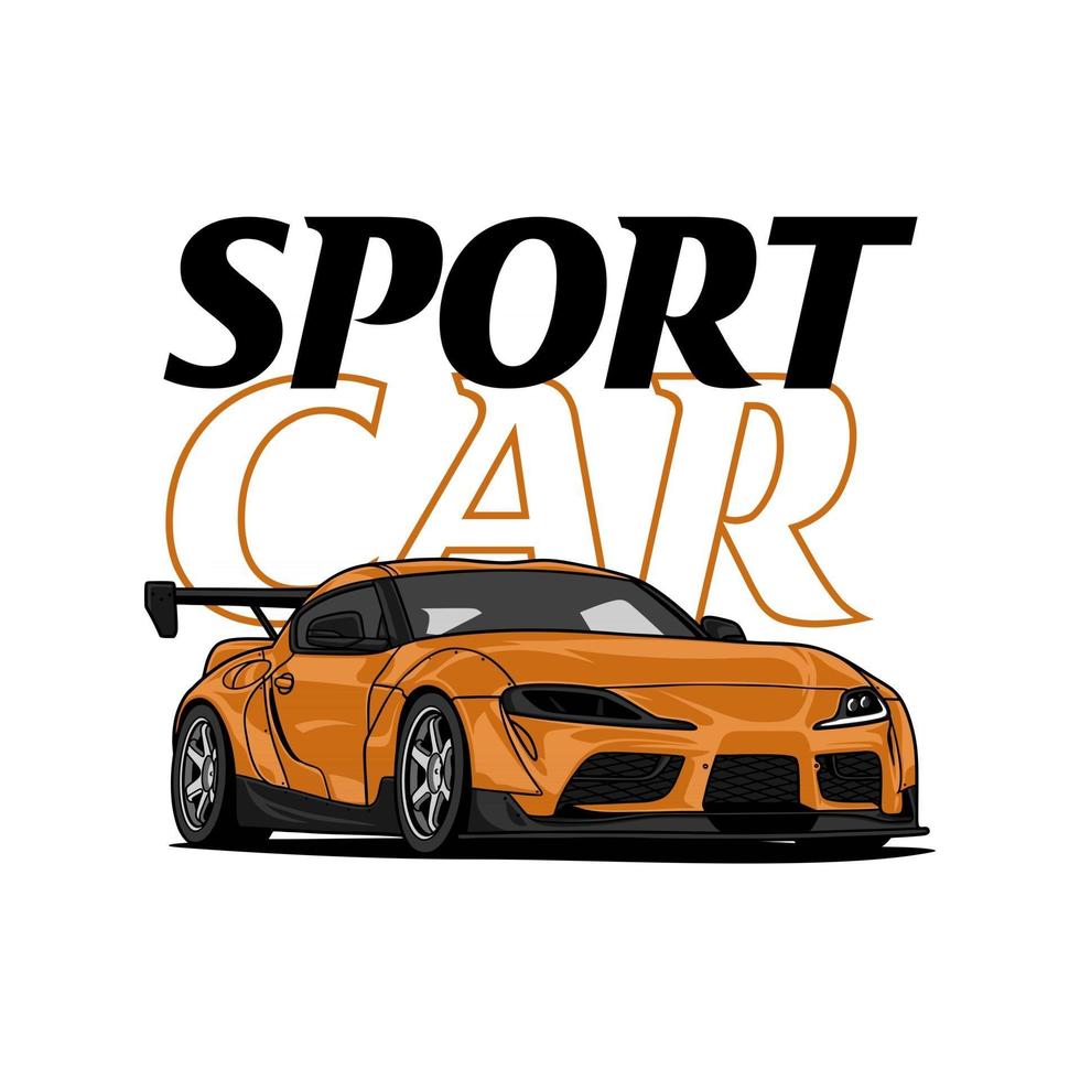 illustration sport car,premium vector 2617941 Vector Art at Vecteezy